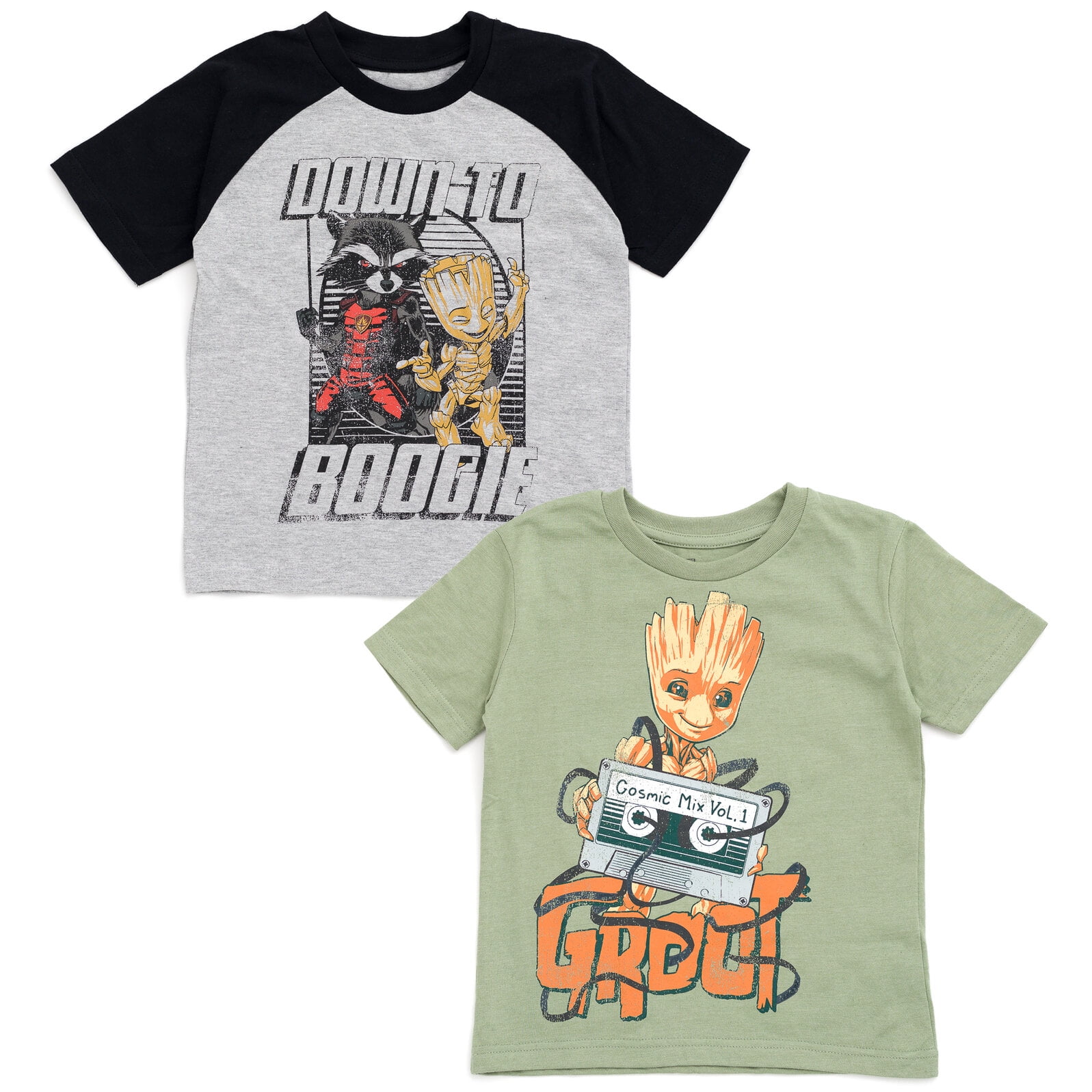 Marvel Guardians of the Galaxy T-Shirts for Toddlers and Kids, Rocket ...