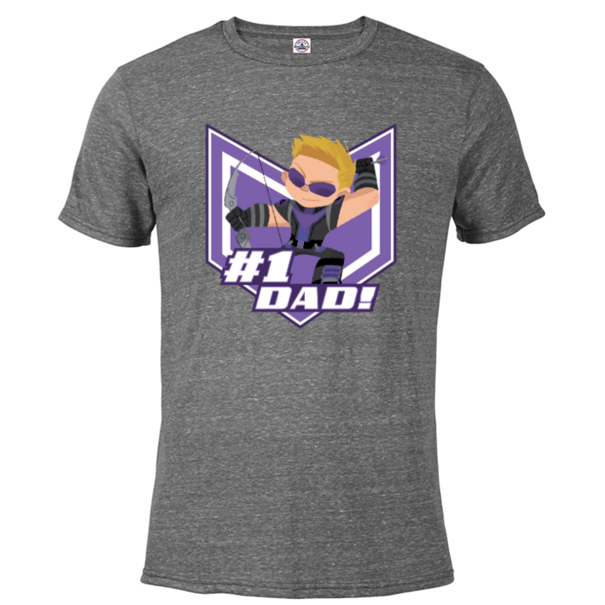 Marvel Avengers Hawkeye #1 Dad Birthday Father’s Day - Short Sleeve ...