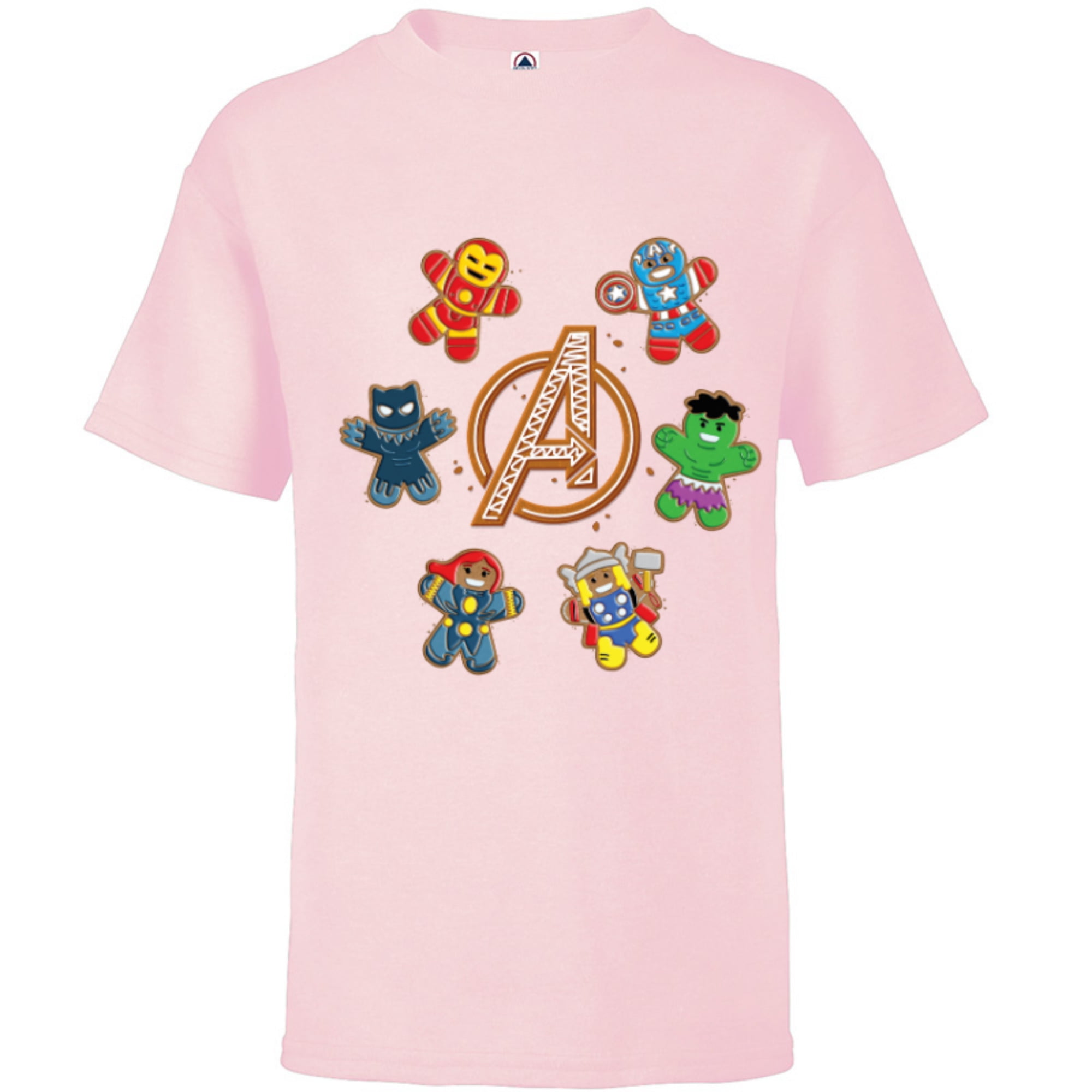 Marvel Avengers Holiday Christmas Gingerbread People & Logo - Short ...