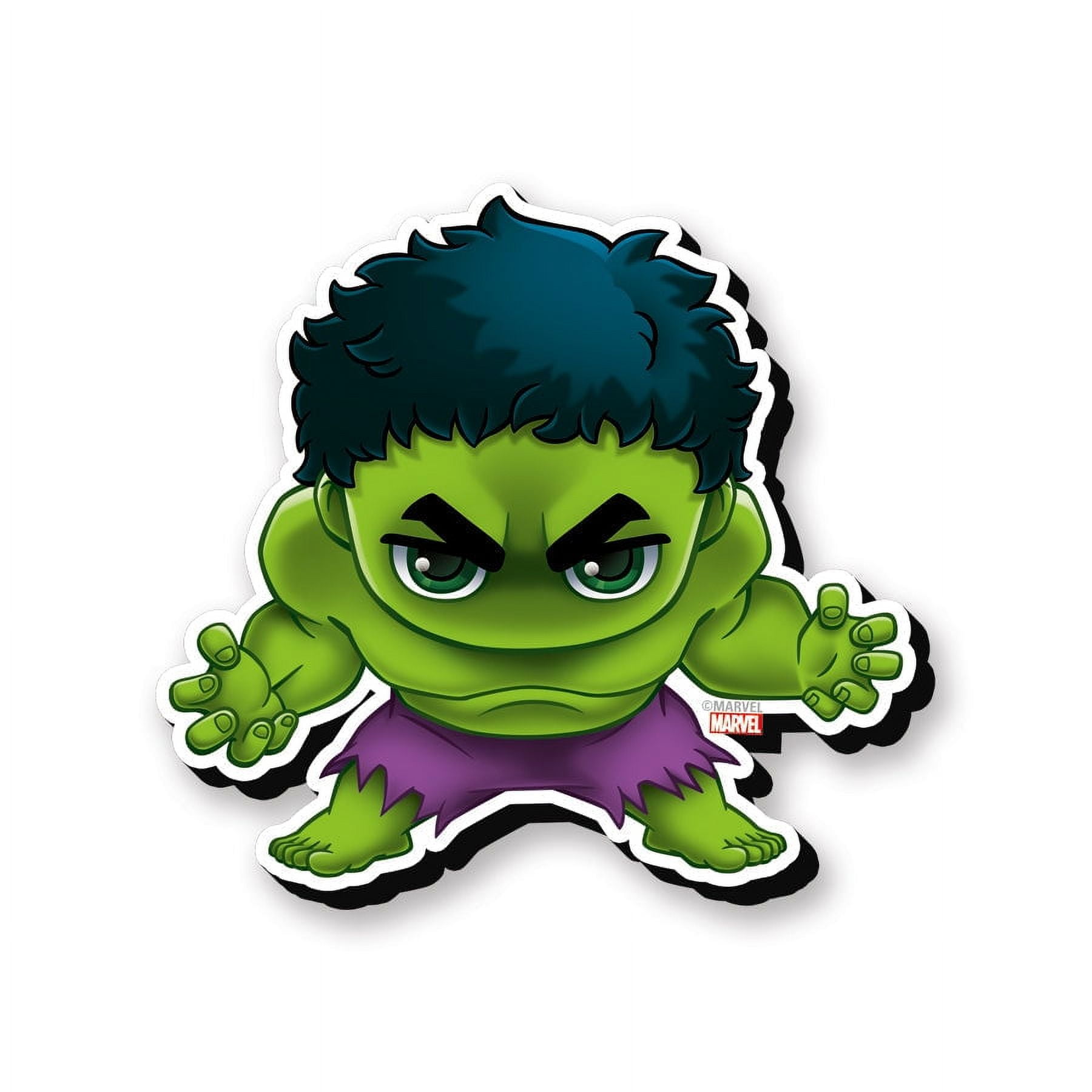 Marvel Avengers Hulk Chibi Funky Chunky Magnet - Walmart.com