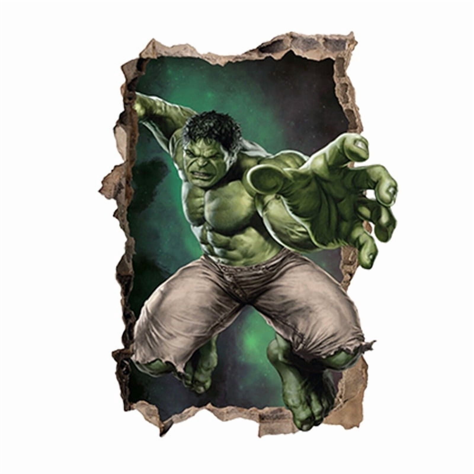 Hulk Wall Sticker 3D wall sticker Children wall sticker Cartoon ...