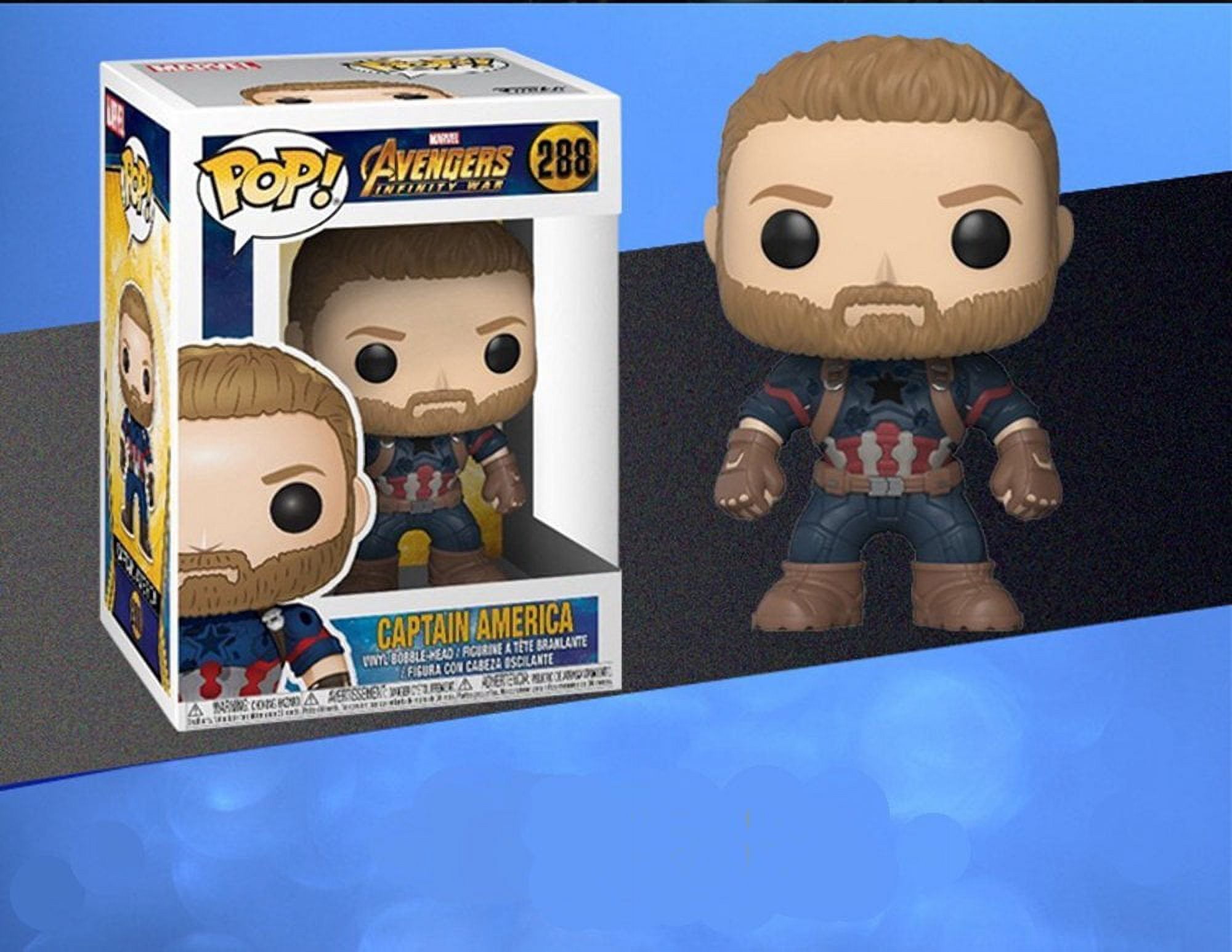 Marvel Avengers Infinity War - Captain America - Collectible Vinyl ...