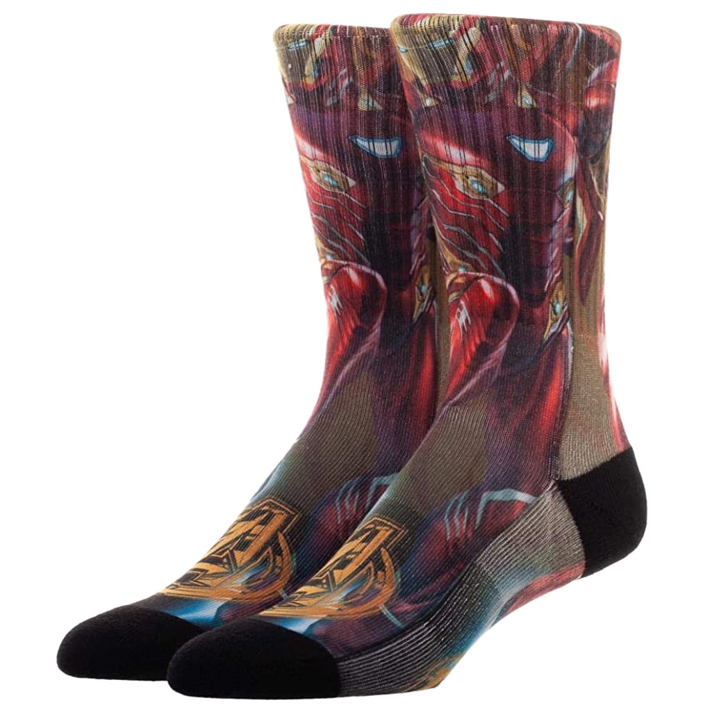 Marvel Avengers Infinity War Iron Man Sublimated Character Design Crew ...