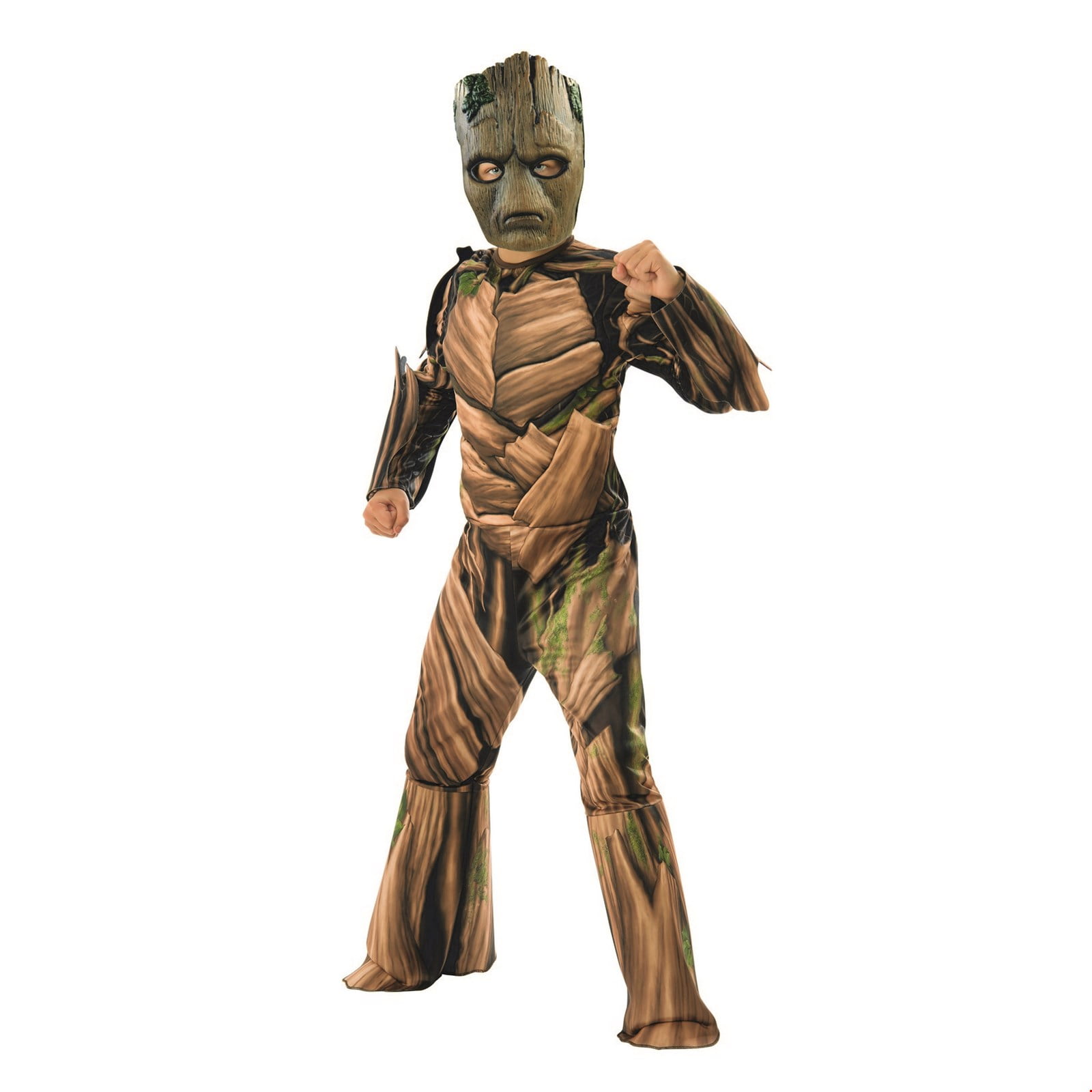 Marvel Avengers Infinity War Teen Groot Deluxe Boys Halloween Costume ...