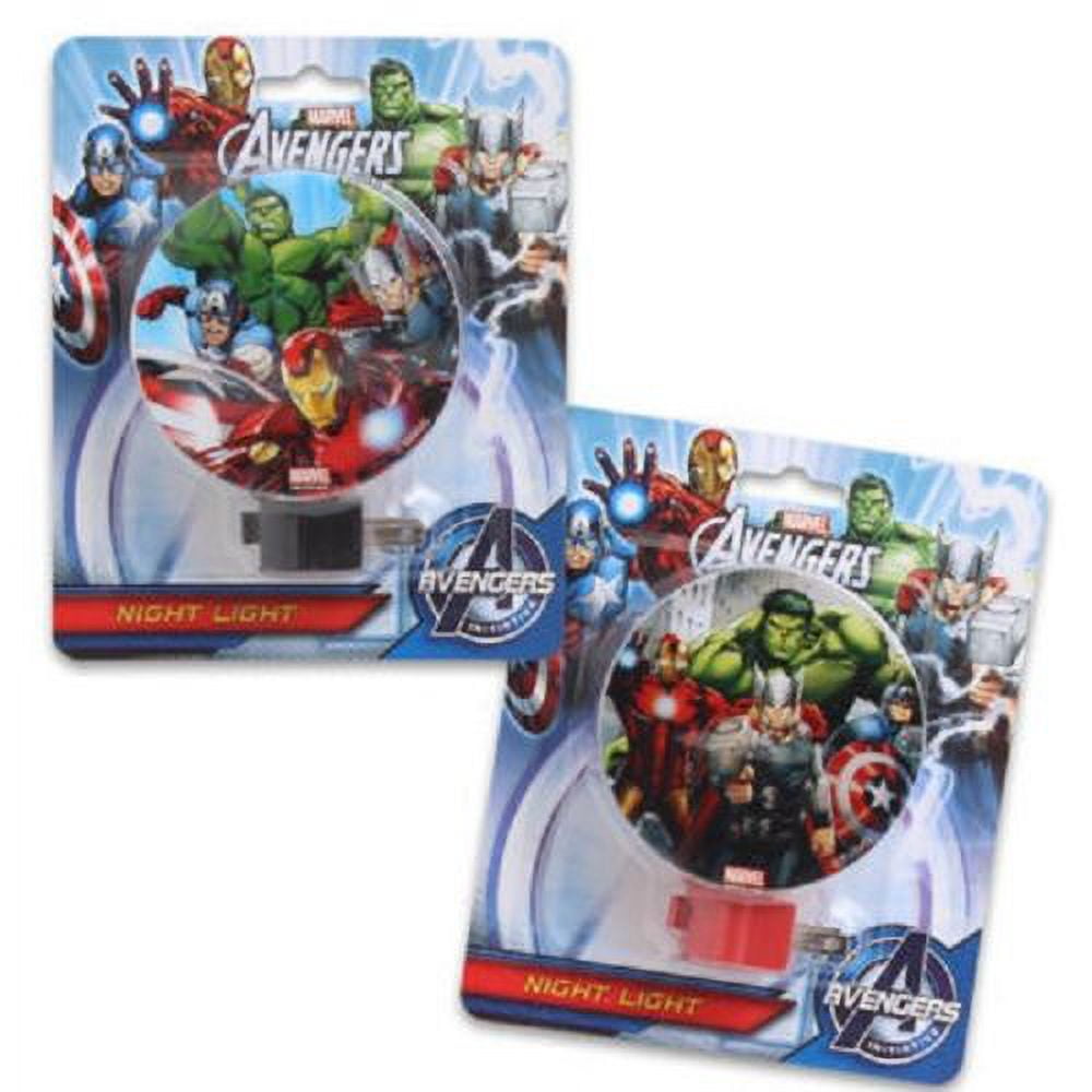 Marvel Avengers Iron Man Capt America Hulk Thor Decorative Night Light ...
