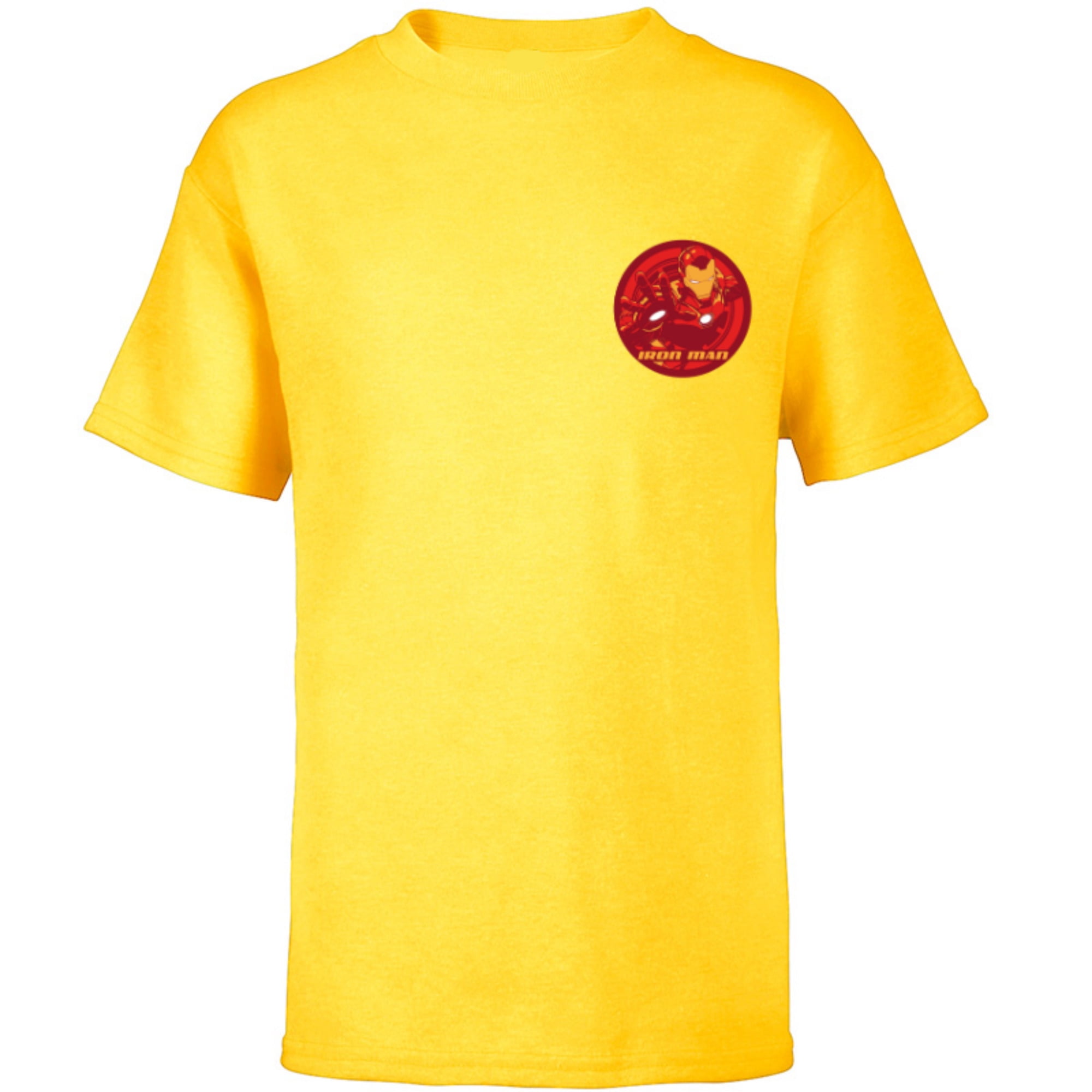 Marvel Avengers Iron Man Hero Circle - Short Sleeve T-Shirt for Kids ...