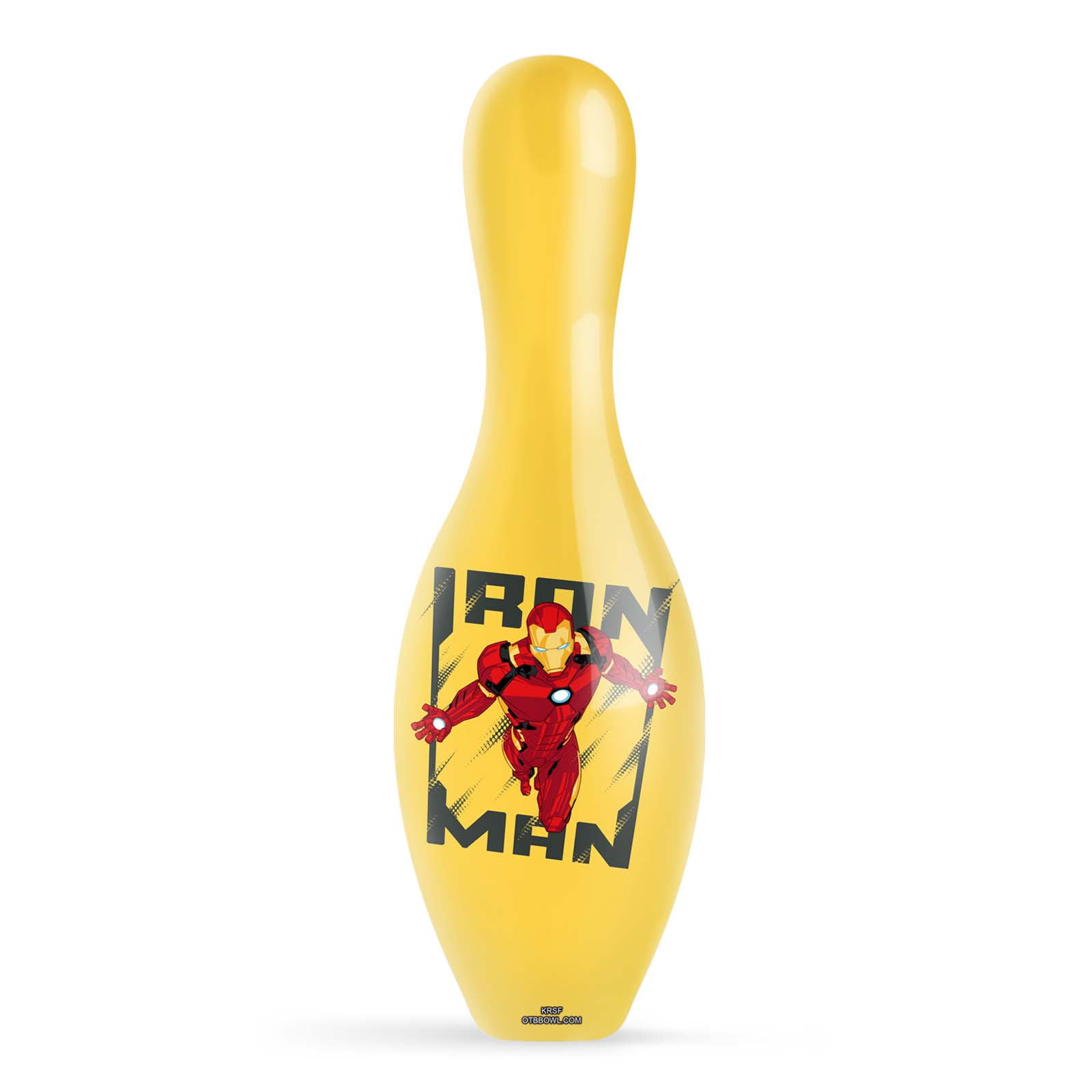Marvel Avengers Iron Man Official Size and Weight Bowling Pin - Walmart.com