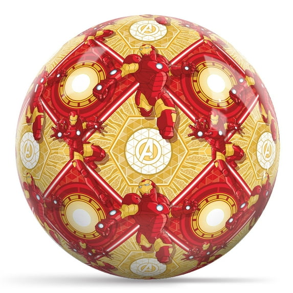 Marvel Avengers Iron Man Pattern Undrilled Bowling Ball - Walmart.com