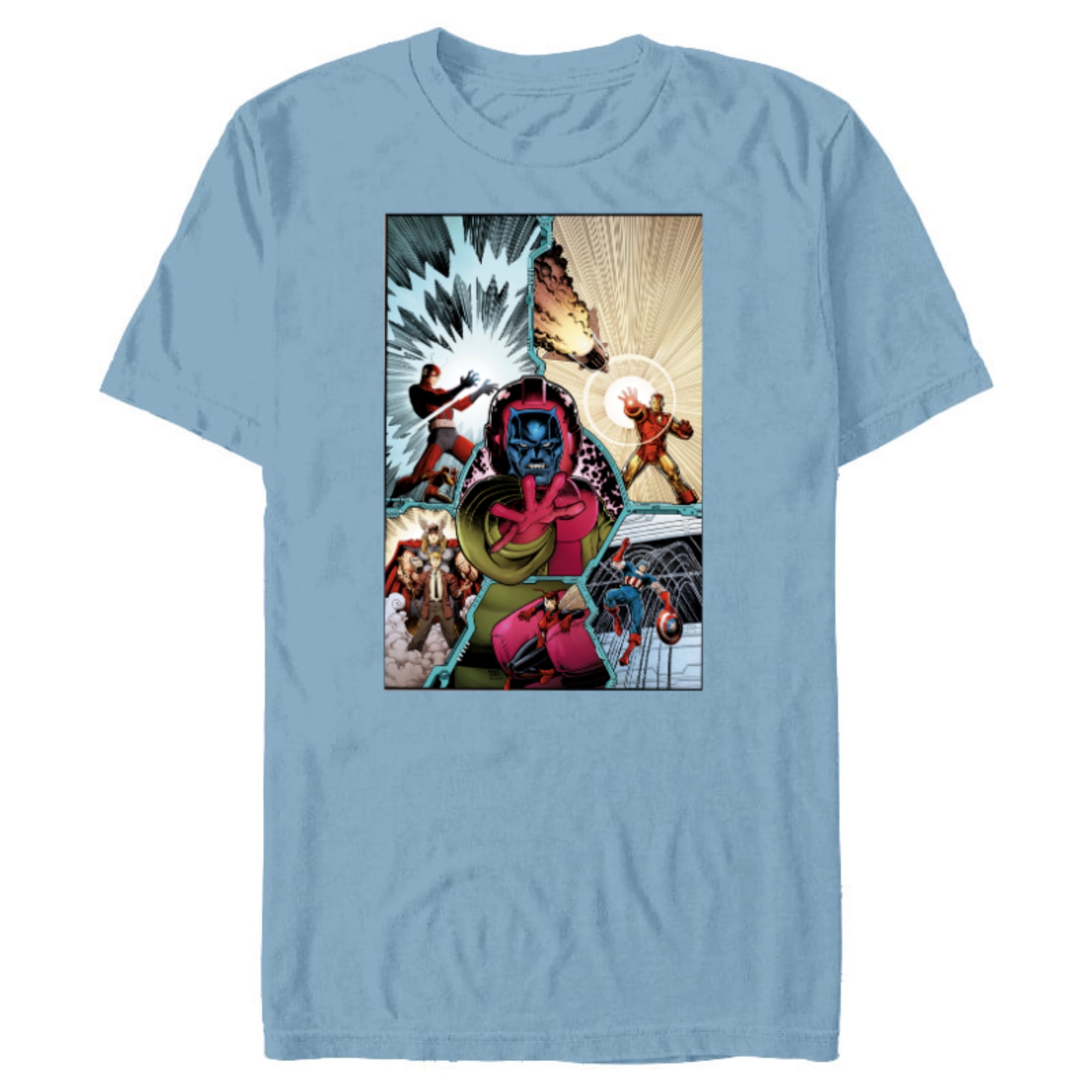Marvel Avengers Kang the Conqueror Classic Comic Cover - Short Sleeve ...