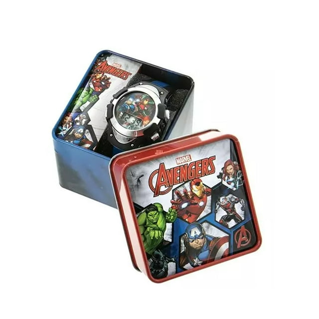 Marvel Avengers Kids Digital LCD Watch, Captain America & Hulk ...