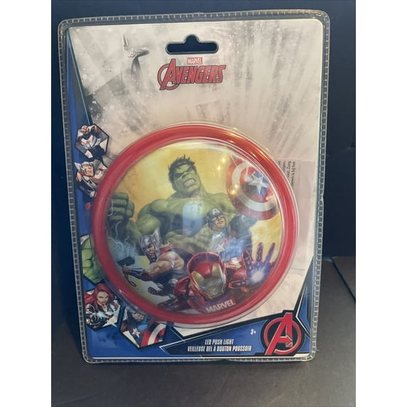 Marvel Avengers LED Push Light - Walmart.com