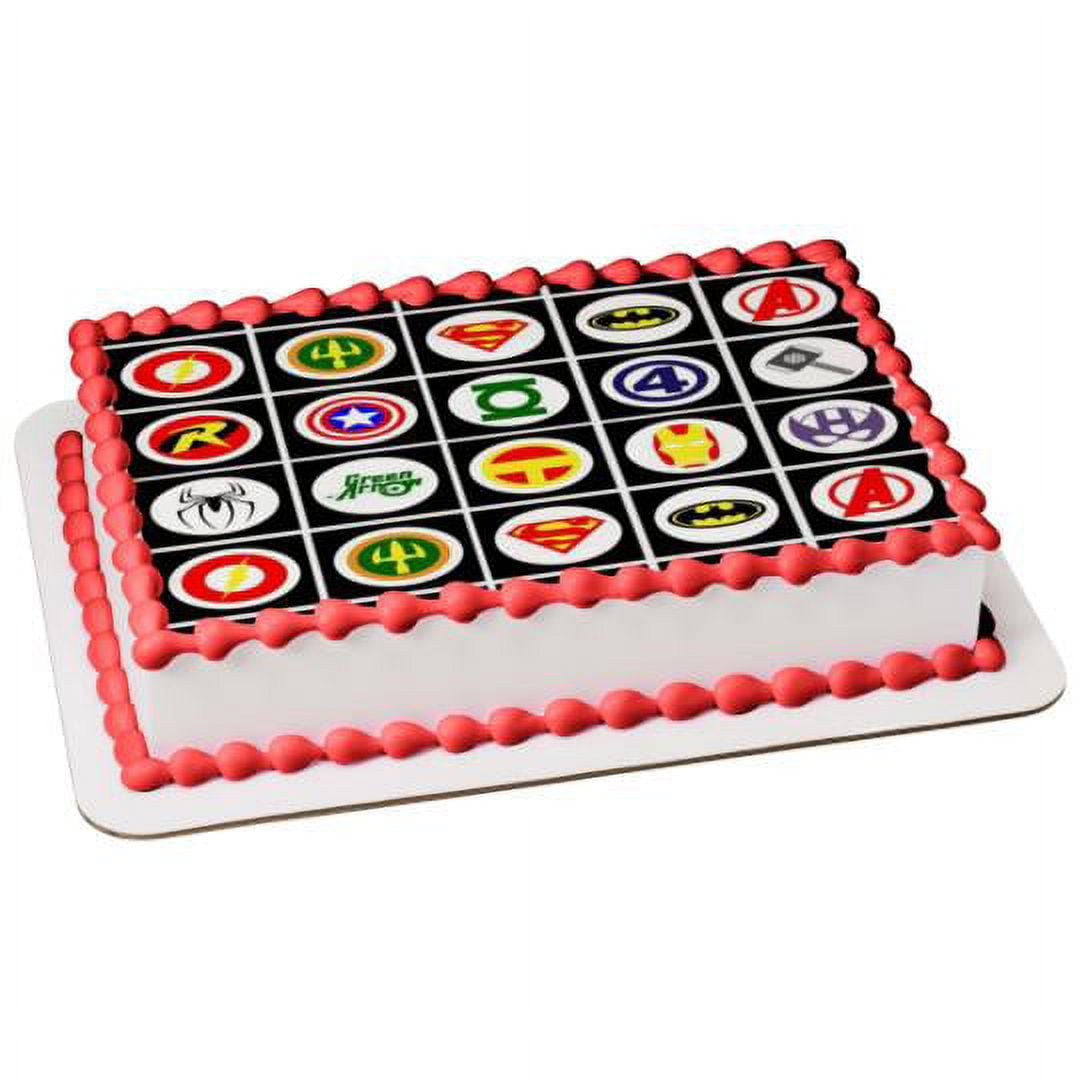 Marvel Avengers Logos Captain America Batman Superman Green Arrow ...