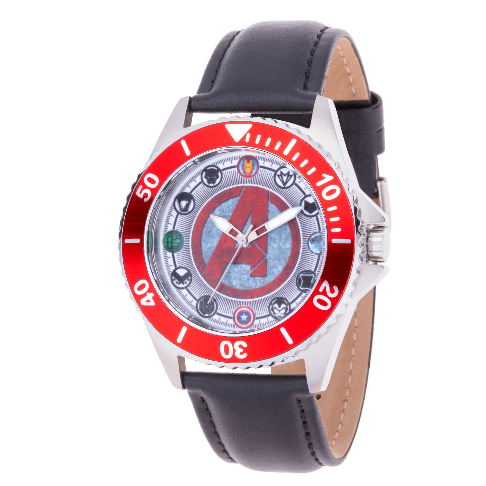 Marvel Avengers Men's Honor Watch, 1-Pack - Walmart.com