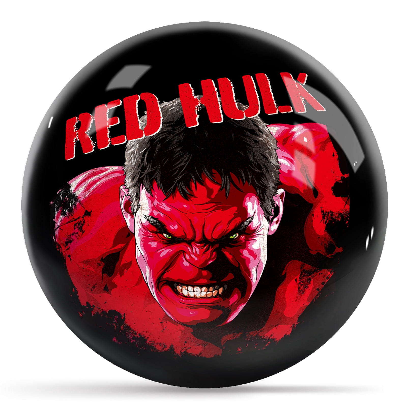 Marvel - Avengers - Red Hulk 12lb Bowling Ball - Walmart.com