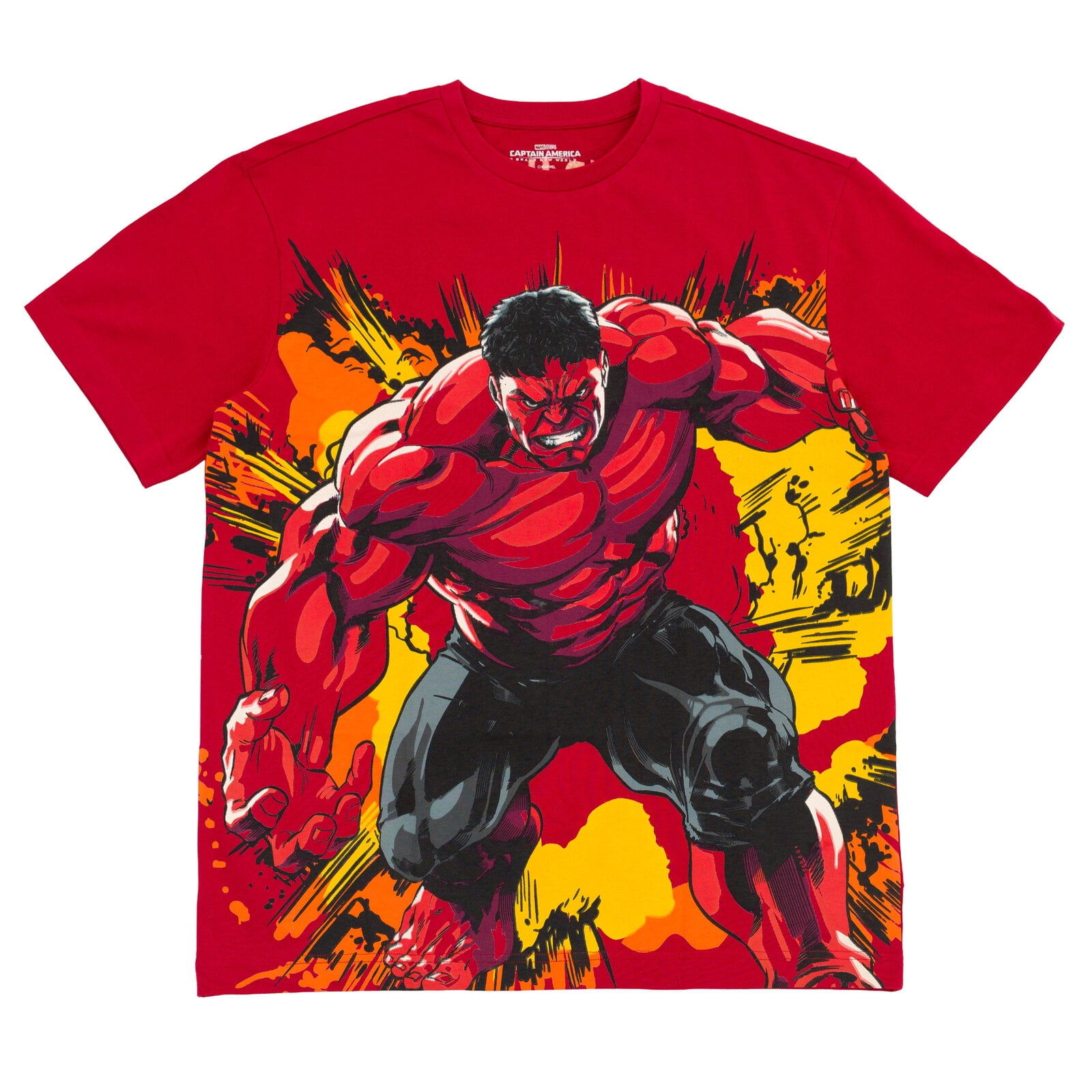 Marvel Avengers Red Hulk Matching Family T-Shirt Adult - Walmart.com