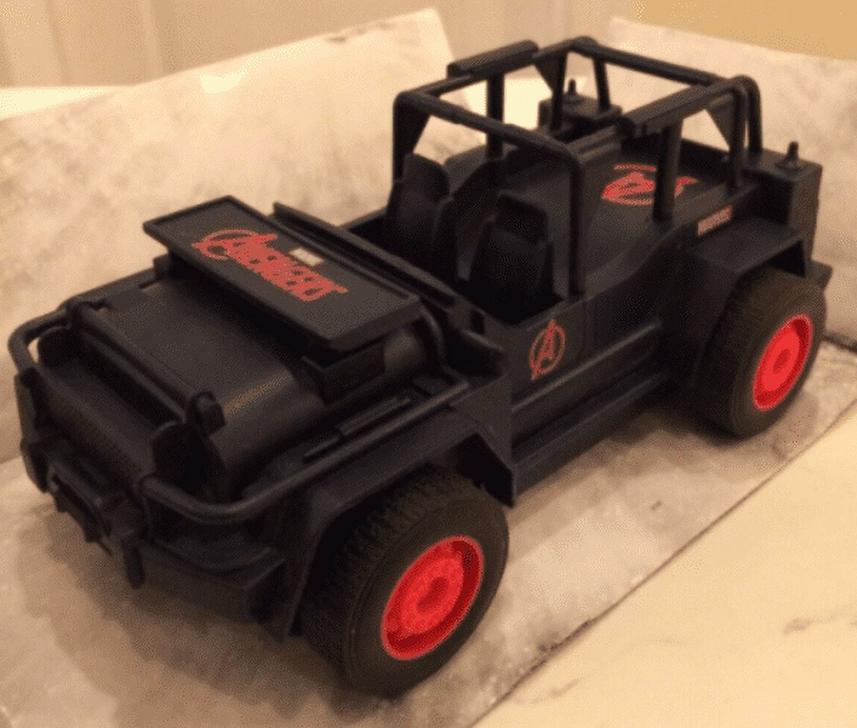 Marvel Avengers Remote Control Jeep, Navy Blue, 40Mhz High Speed RC Car ...