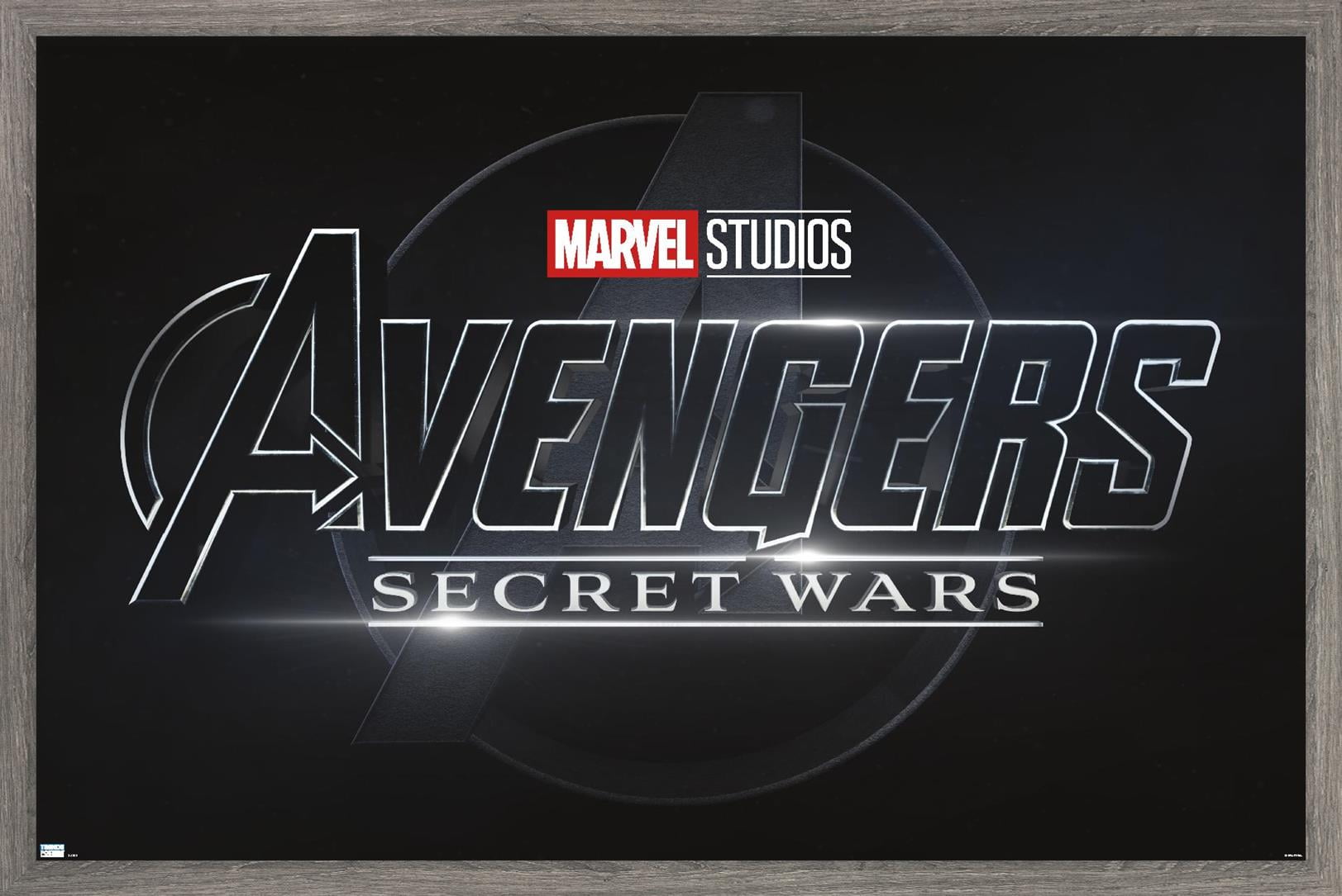 Marvel Avengers: Secret Wars - Logo Wall Poster, 14.725" x 22.375 ...