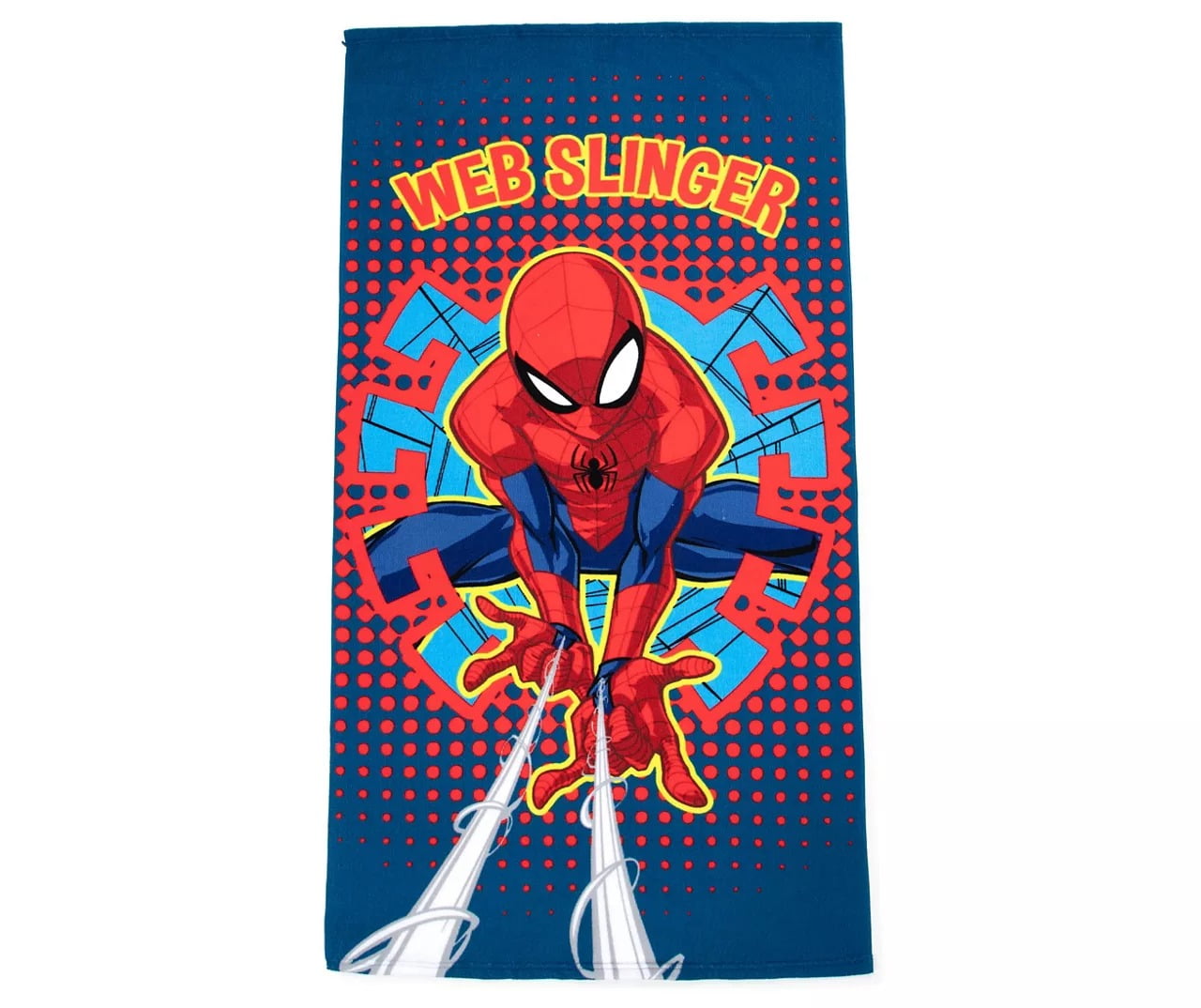 Marvel Avengers Spider-Man Web Slinger Bath Towel Bath Sponge Buddy Set ...