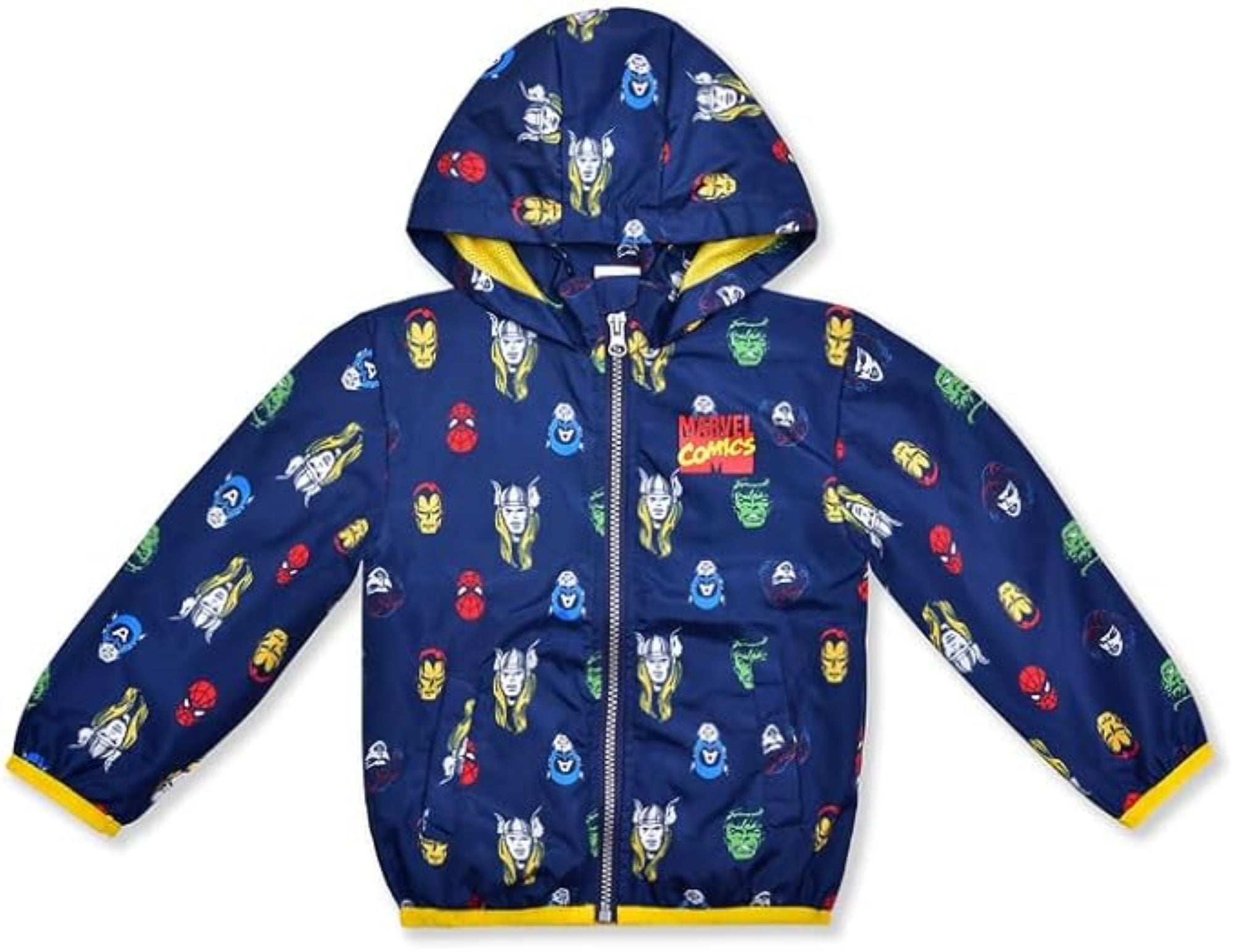 Marvel Avengers Spider-Man, Captain America, Hulk, Thor and Iron Man ...