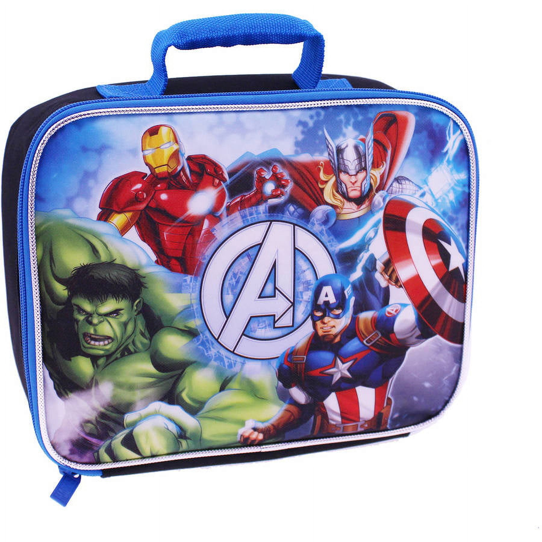 Marvel Avengers Square Lunch Kit - Walmart.com