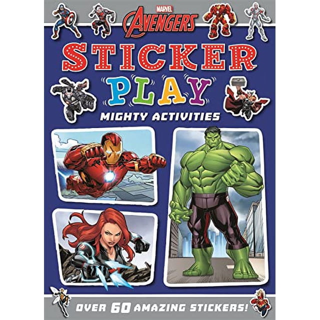 Marvel Avengers Sticker Play: Mighty Activities - Walmart Business Supplies