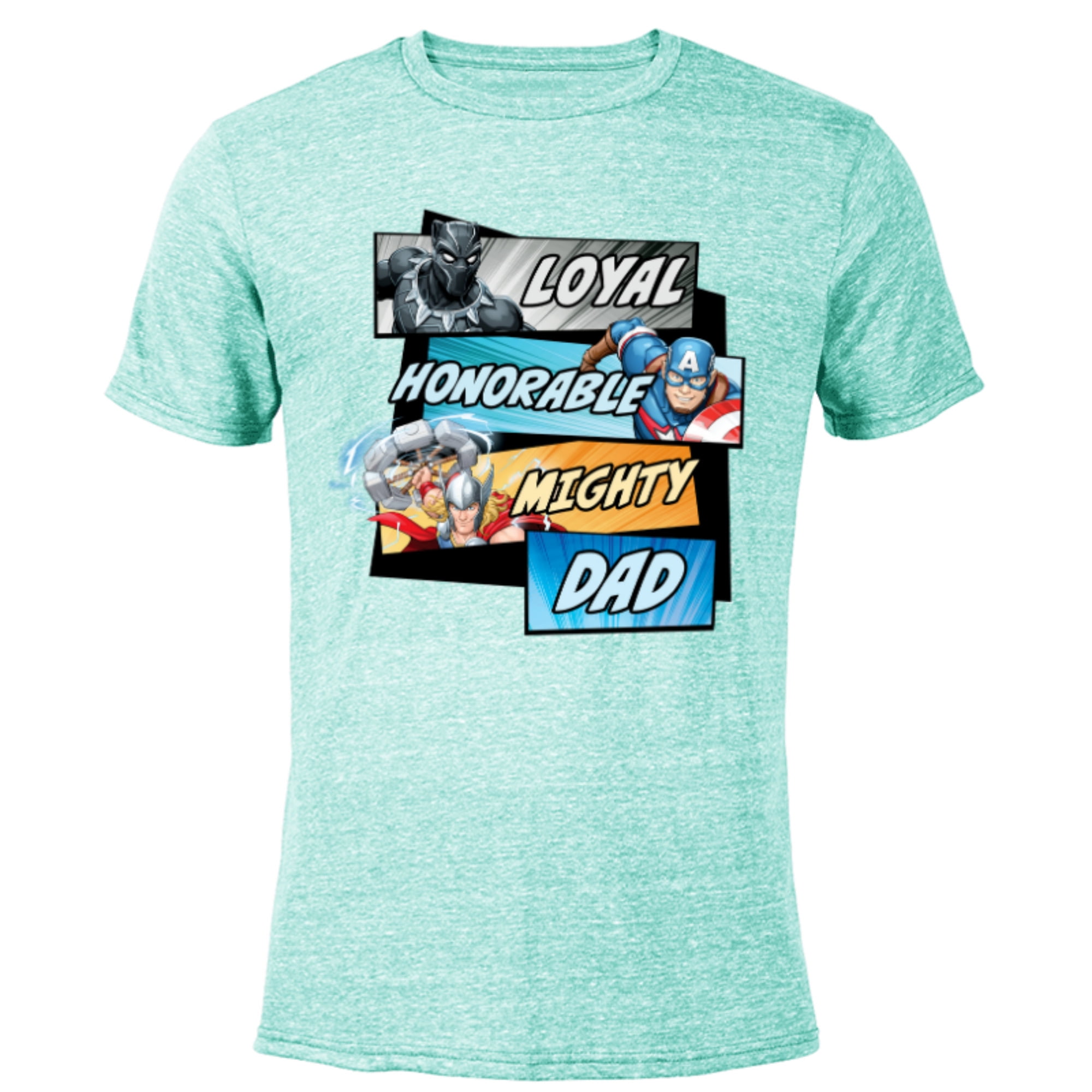 Marvel Avengers Super Hero Mighty Dad Birthday Father’s Day - Short ...