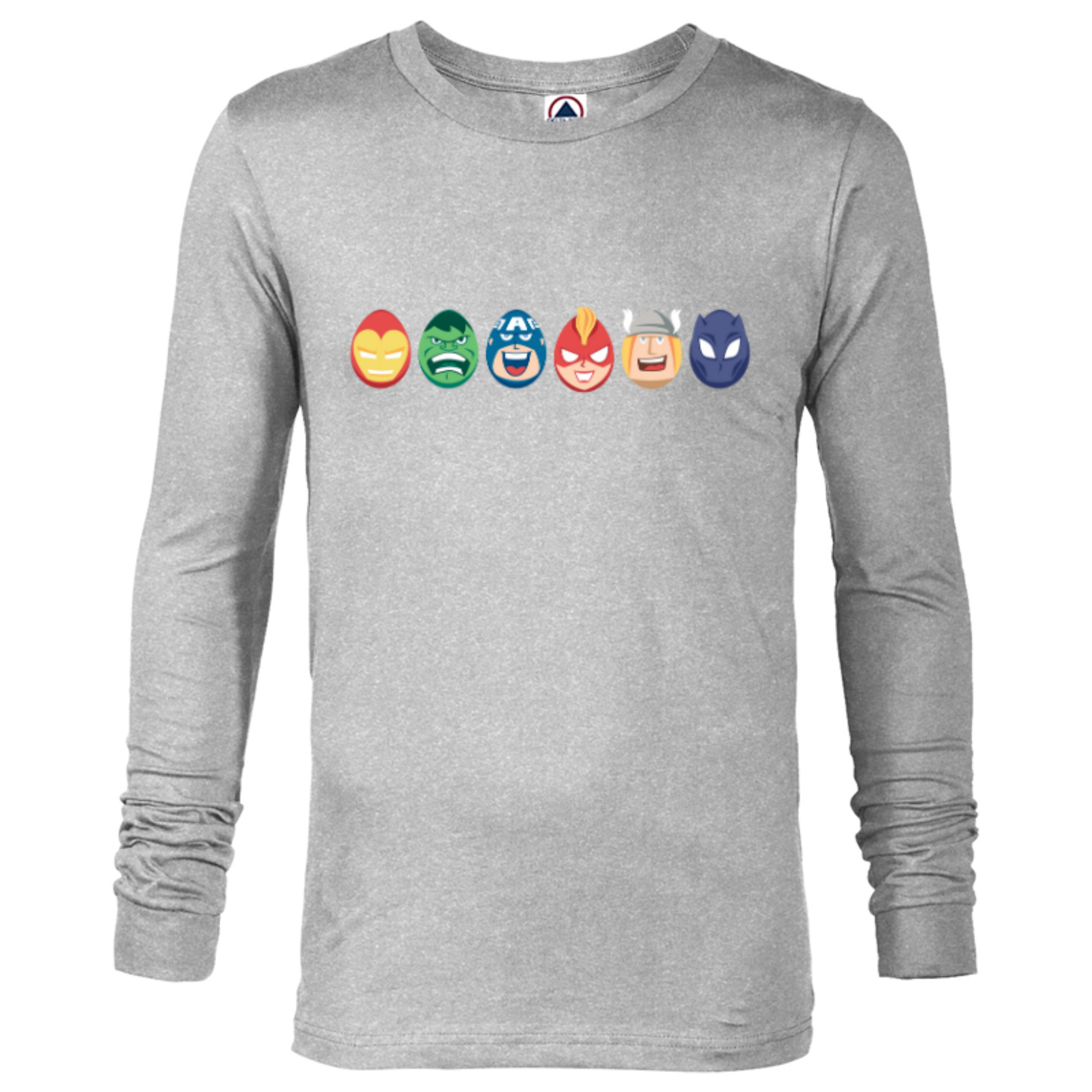 Marvel Avengers Super Heroes Toony Easter Eggs - Long Sleeve T-Shirt ...