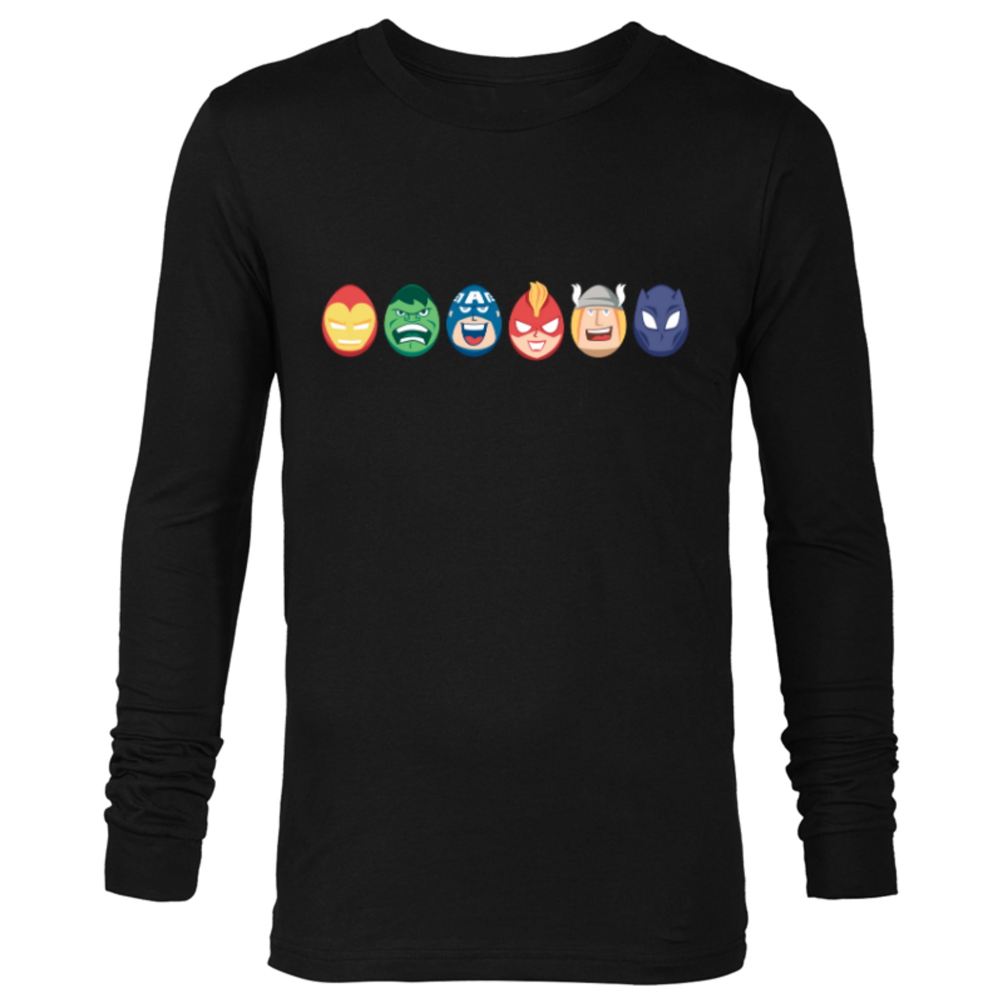 Marvel Avengers Super Heroes Toony Easter Eggs - Long Sleeve T-Shirt ...