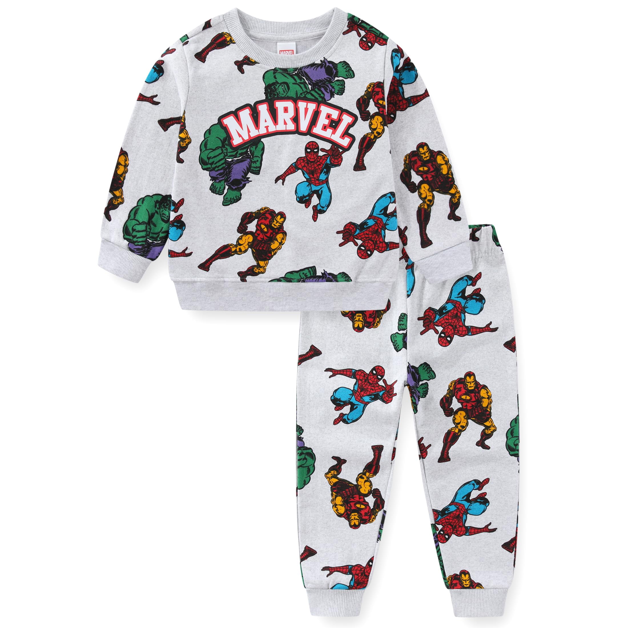Marvel Avengers Sweatshirt and Pants Set (Boys), 2 Piece Set, Sizes 3T ...