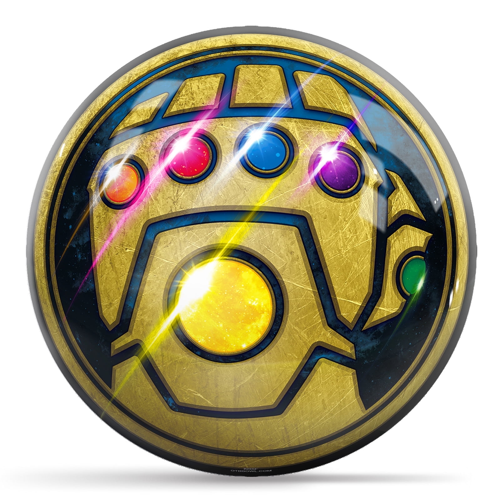 Marvel - Avengers - Thanos Icon 15lb Bowling Ball - Walmart.com