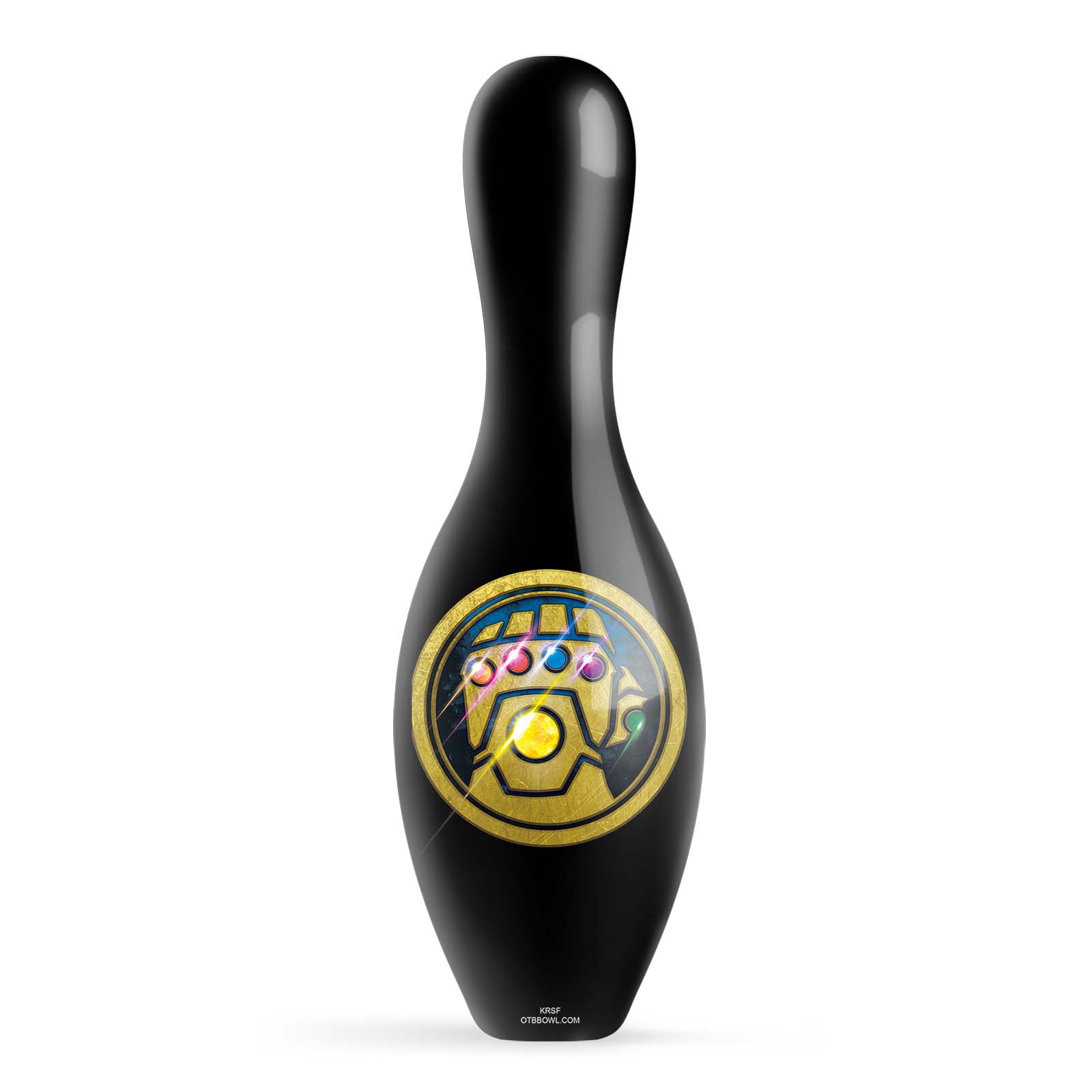 Marvel Avengers Thanos Icon Official Size and Weight Bowling Pin ...