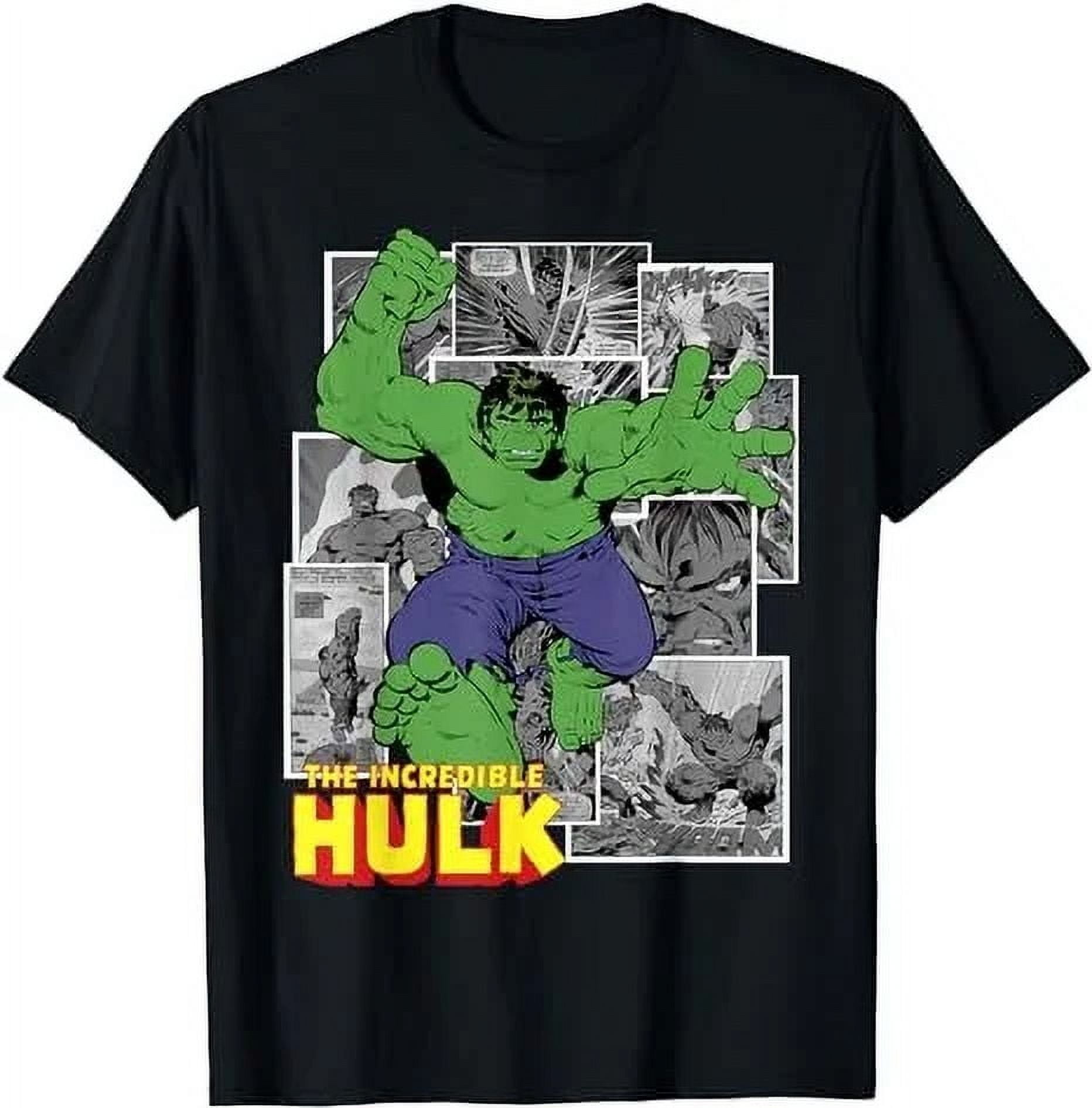 Marvel Avengers The Incredible Hulk Comic Panel Portrait - Walmart.com