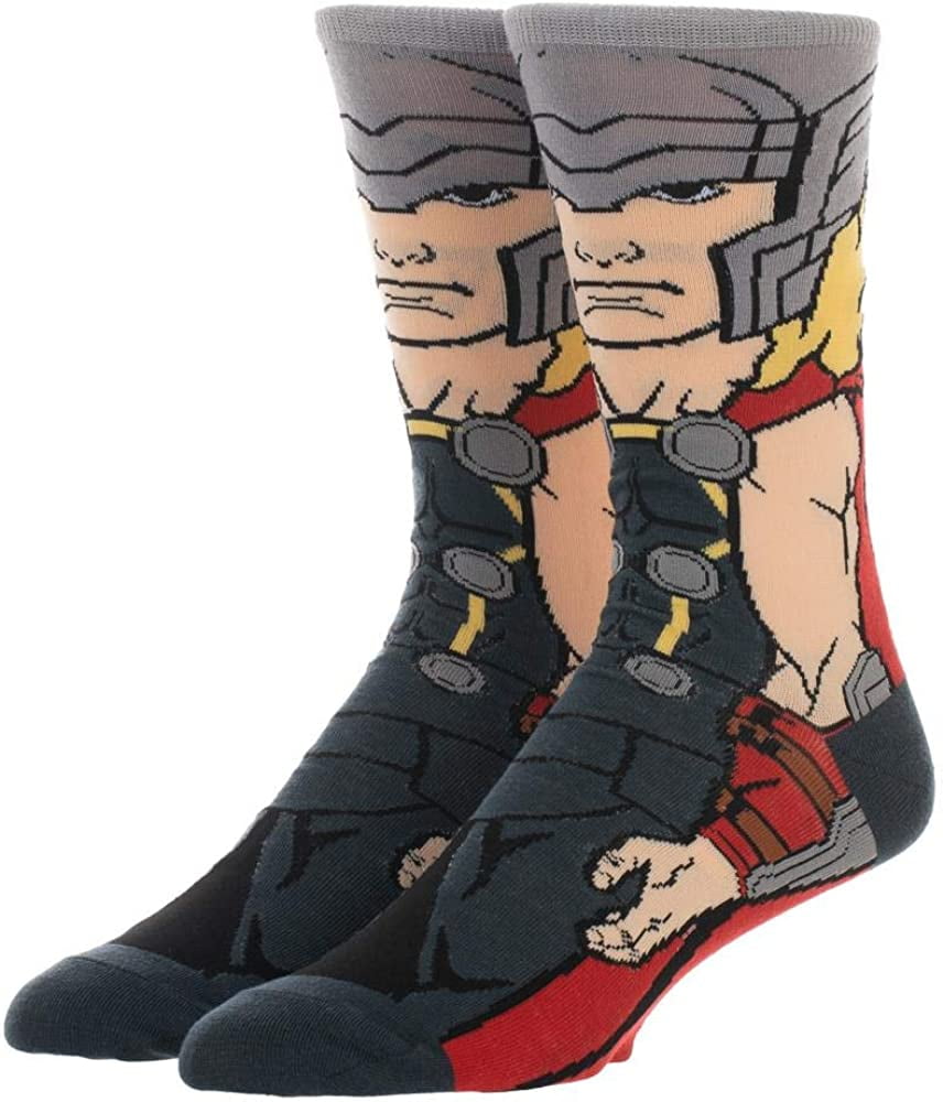 Marvel Avengers Thor Casual 360 Crew Socks for Men - Walmart.com