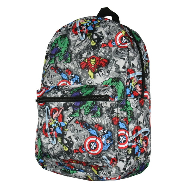 Marvel Avengers Thor Iron Man Captain America Hulk Laptop School ...