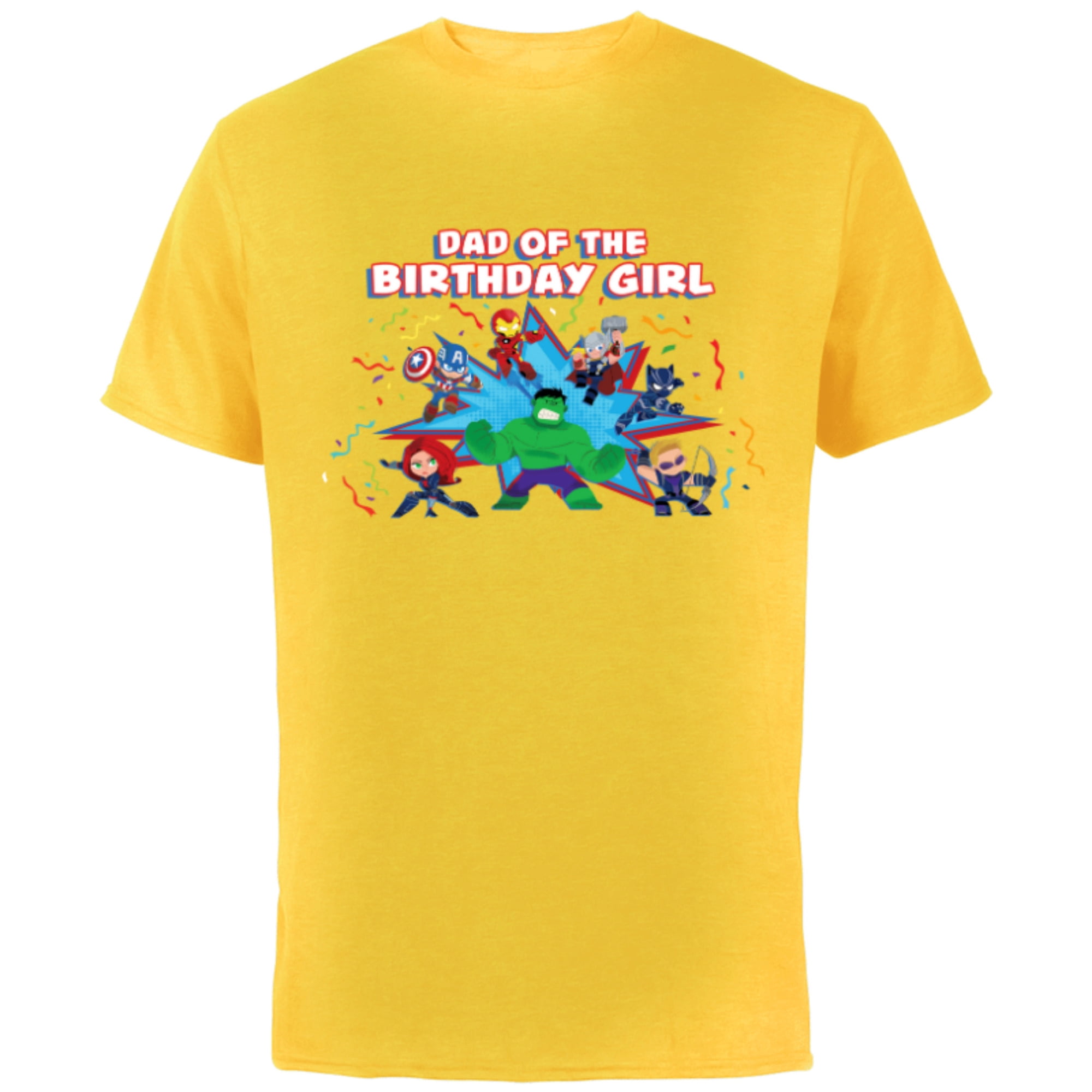 Marvel Avengers Toony Family Party Dad of the Birthday Girl - Short ...