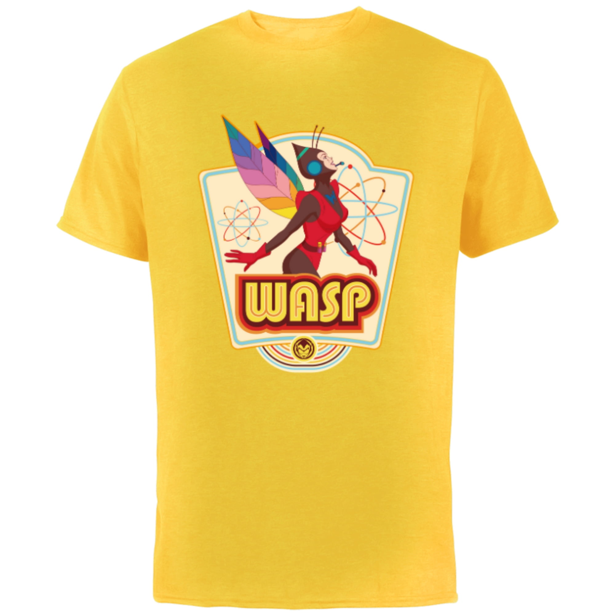 Marvel Avengers Wasp Comic Retro Vintage Iconic - Short Sleeve Cotton T ...