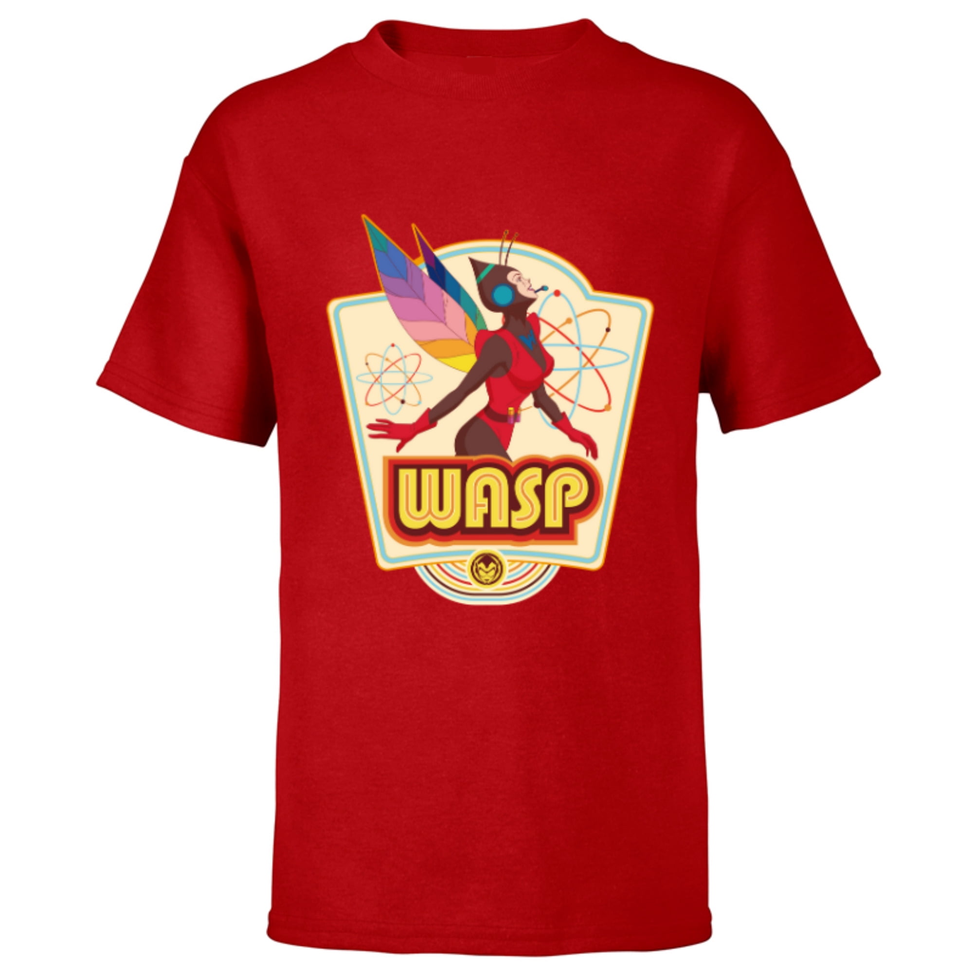 Marvel Avengers Wasp Comic Retro Vintage Iconic - Short Sleeve T-Shirt ...