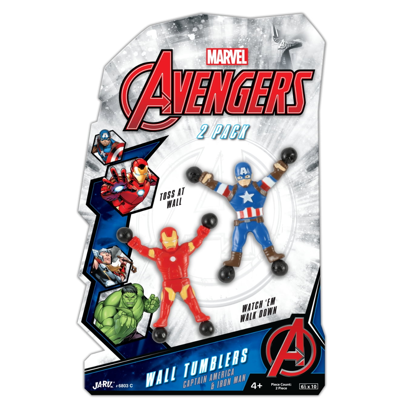 Marvel Avengers Window Crawler Wall Climbers Rolling Sticky Toys ...