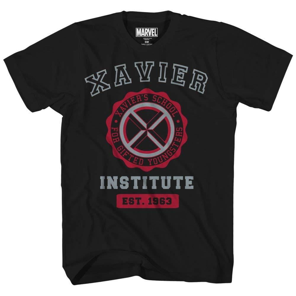 X-Men Marvel Men's T-Shirt - Professor Xavier Institute Logo Classic ...