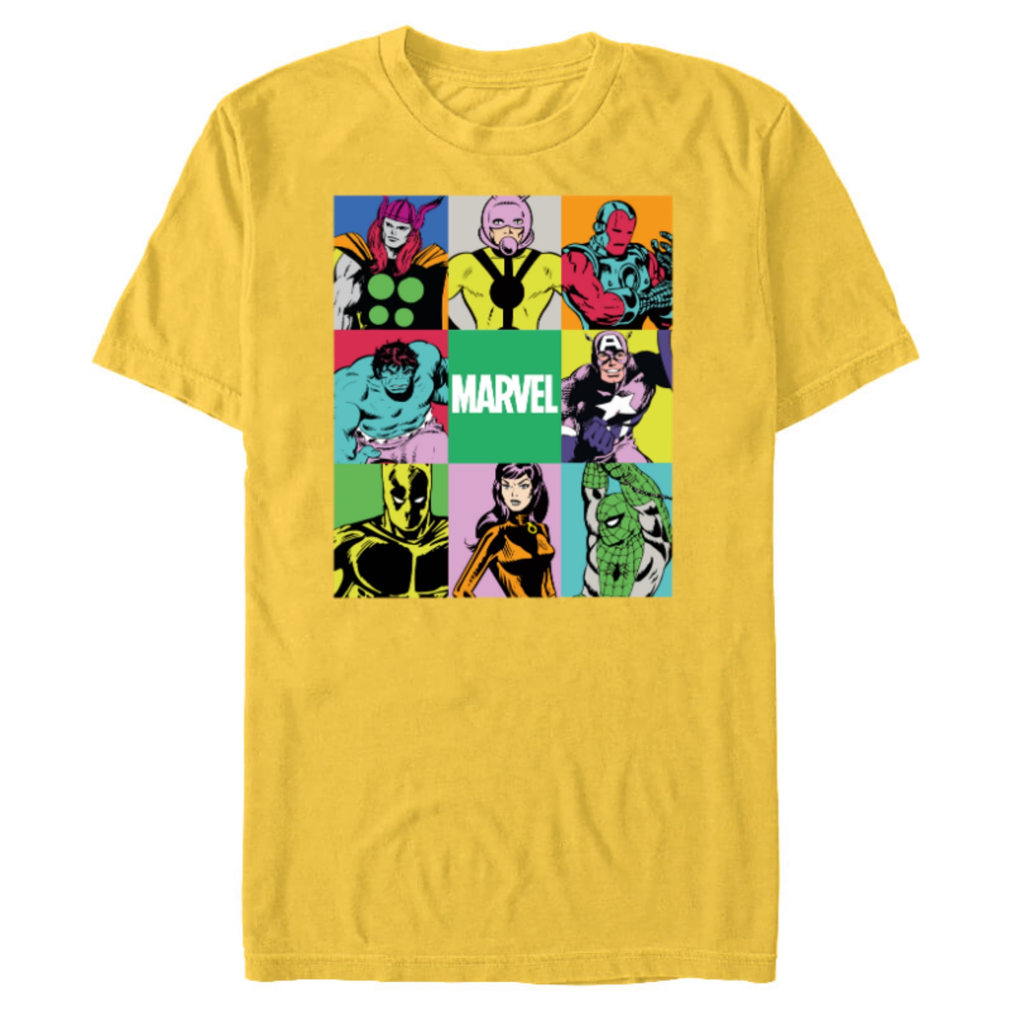Marvel Avengers and Spider-Man Silver Age Super Heroes Retro - Short ...