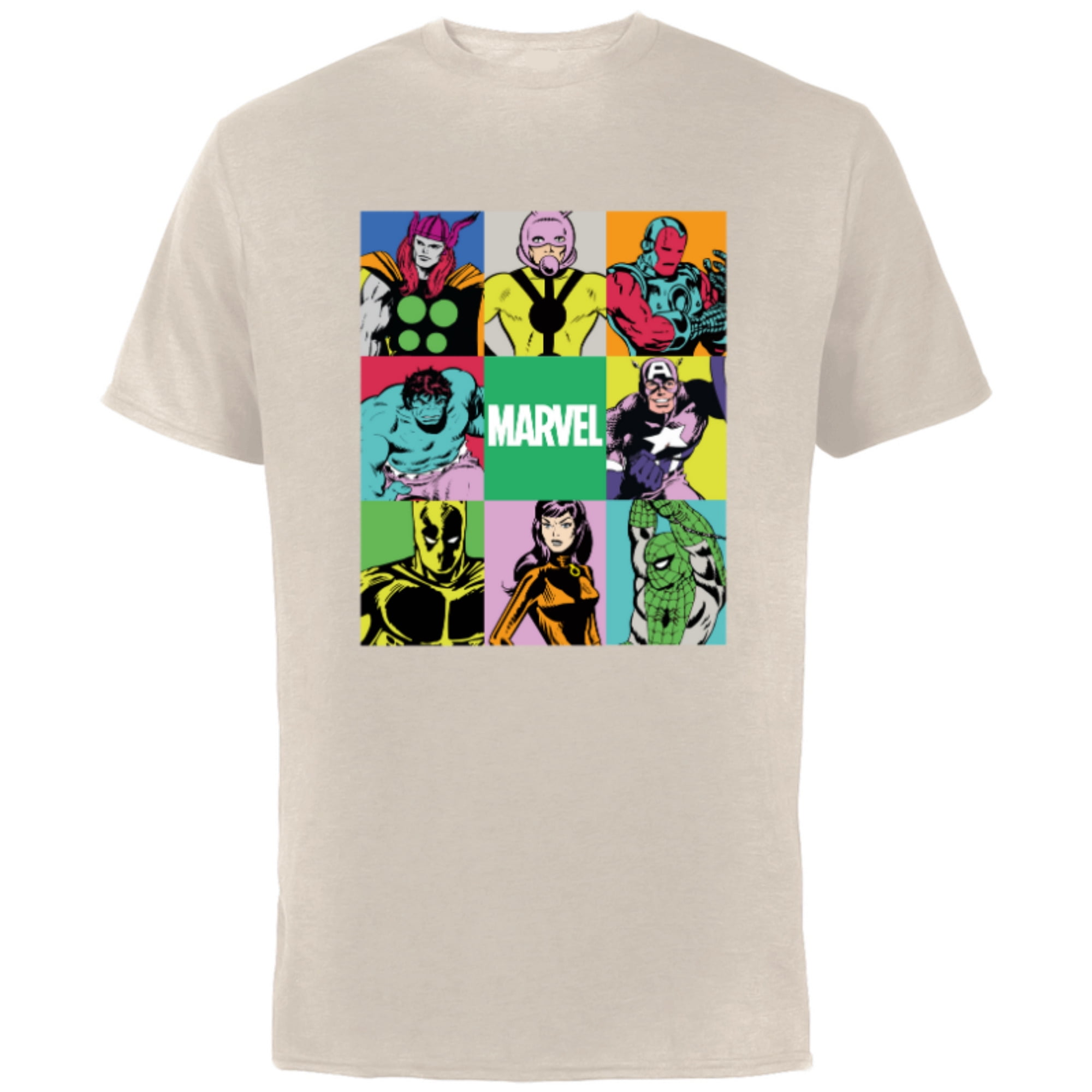 Marvel Avengers and Spider-Man Silver Age Super Heroes Retro - Short ...
