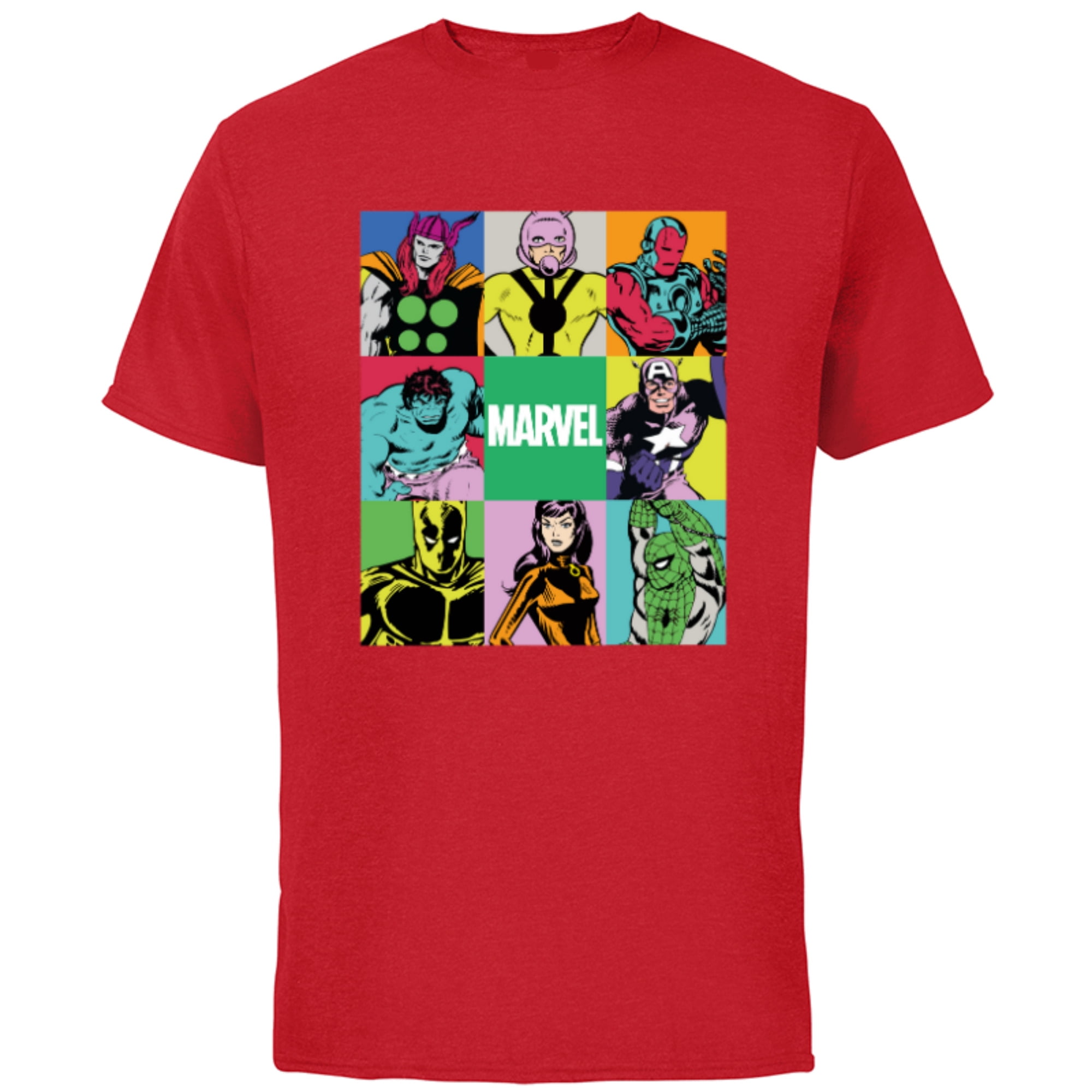 Marvel Avengers and Spider-Man Silver Age Super Heroes Retro - Short ...