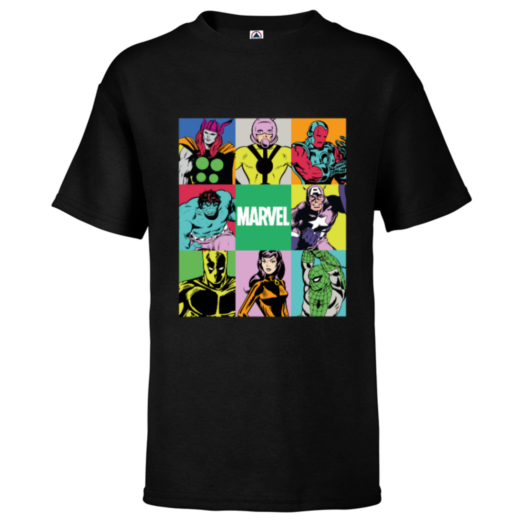 Marvel Avengers and Spider-Man Silver Age Super Heroes Retro - Short ...