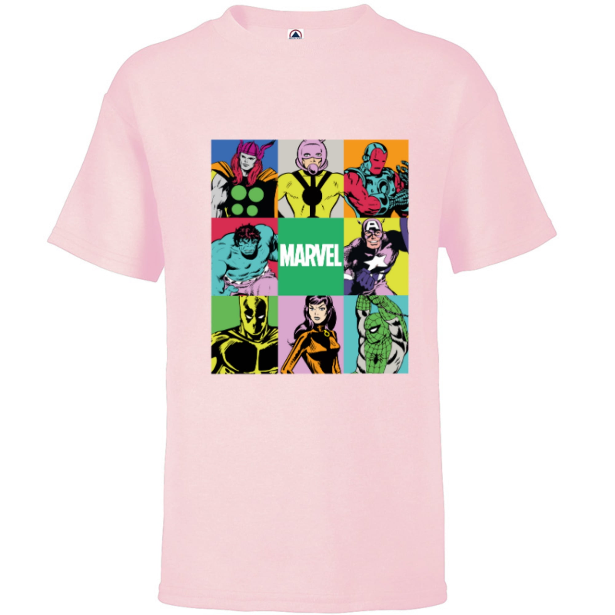 Marvel Avengers and Spider-Man Silver Age Super Heroes Retro - Short ...