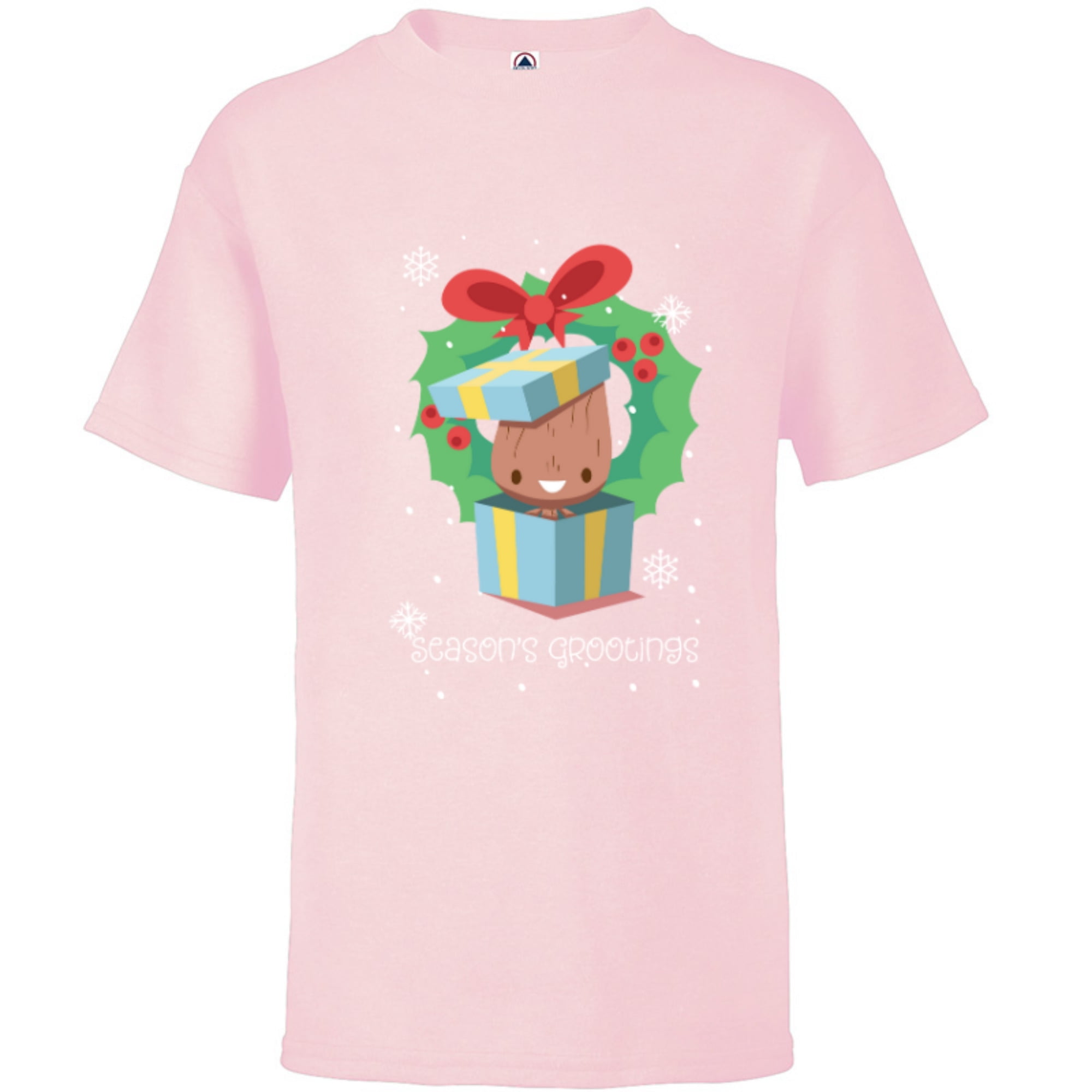 Marvel Baby Groot Christmas Holiday Season’s Grootings Cute - Short ...