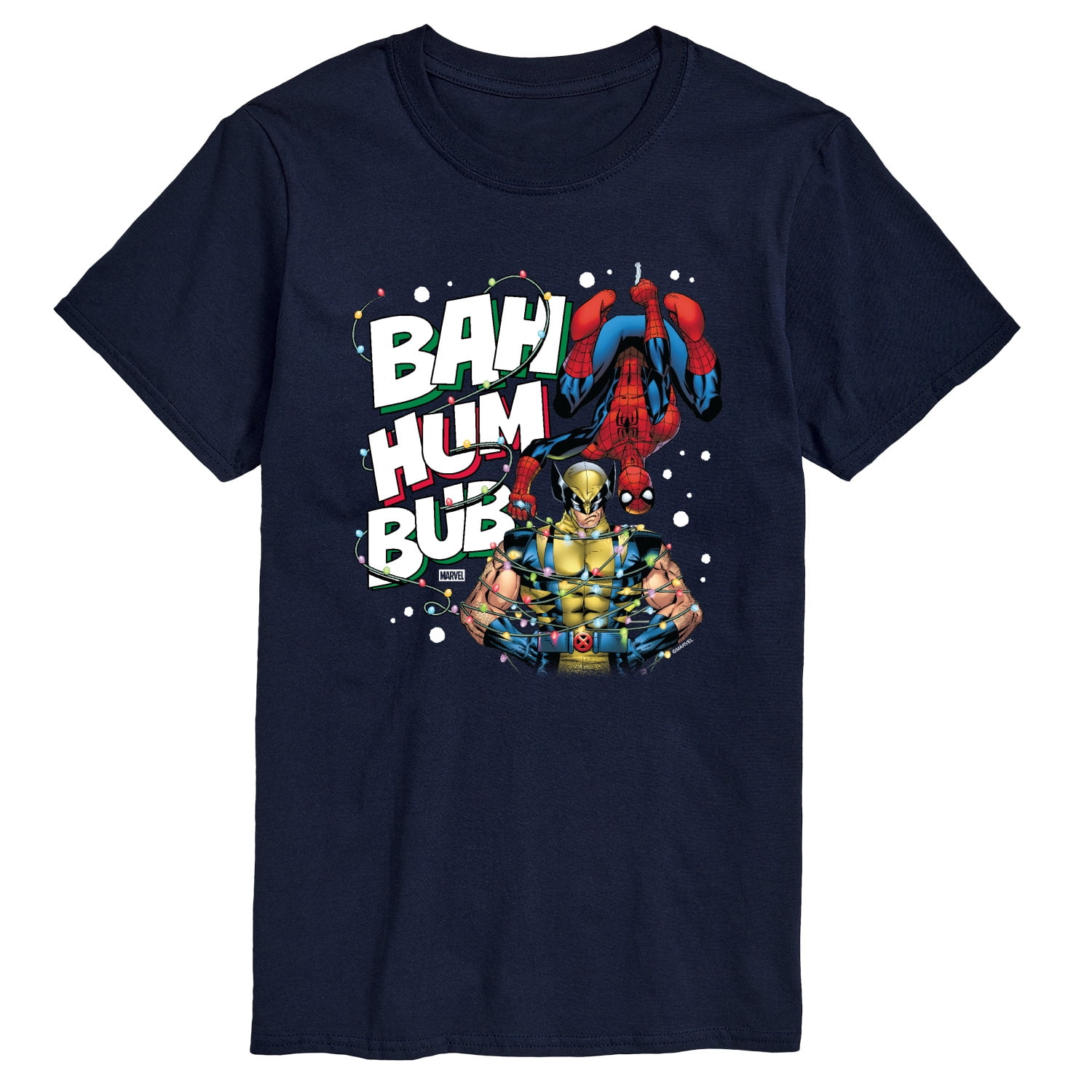Marvel - Bah Hum Bub - Men's Short Sleeve Graphic T-Shirt - Walmart.com