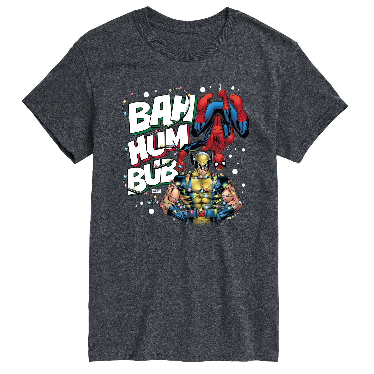 Marvel - Bah Hum Bub - Men's Short Sleeve Graphic T-Shirt - Walmart.com