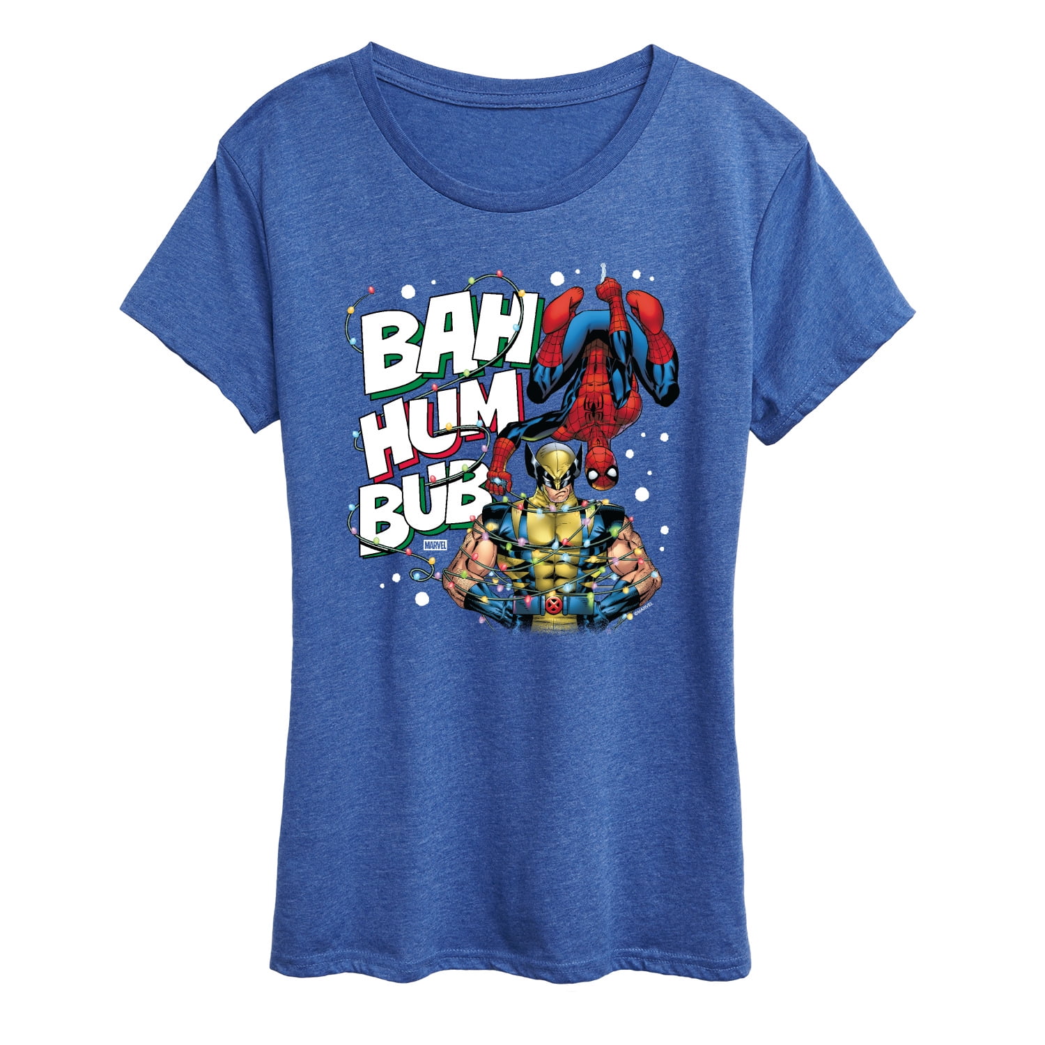 Marvel - Bah Hum Bub - Women's Short Sleeve Graphic T-Shirt - Walmart.com