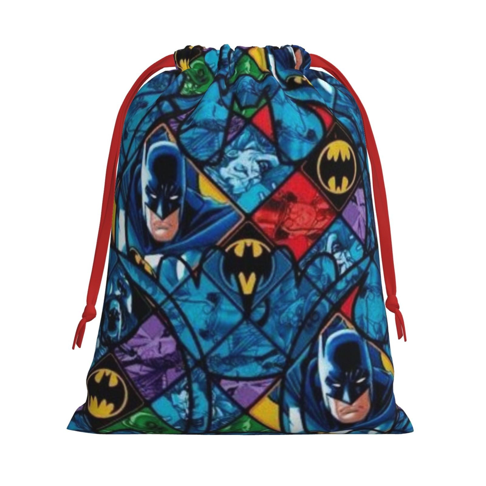 Marvel-Batman Gift Bags,Christmas Gift Bags,Drawstring Christmas Bags ...