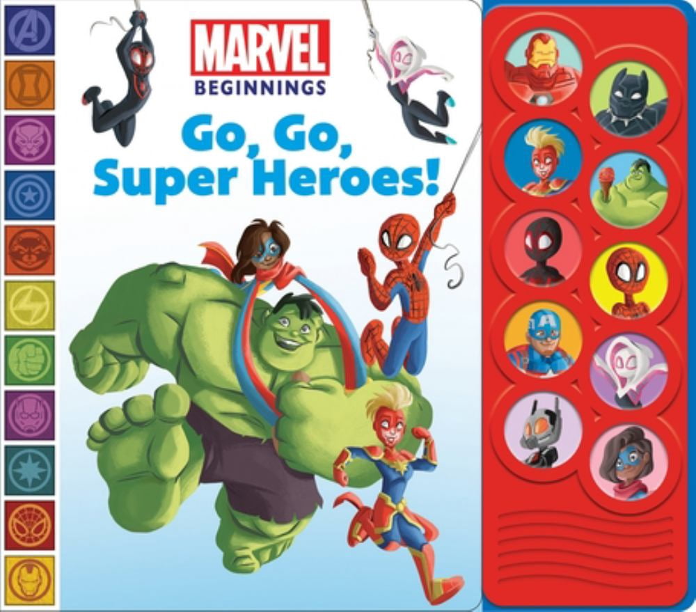 Marvel Beginnings: Go, Go, Super Heroes! Sound Book (Board Book ...